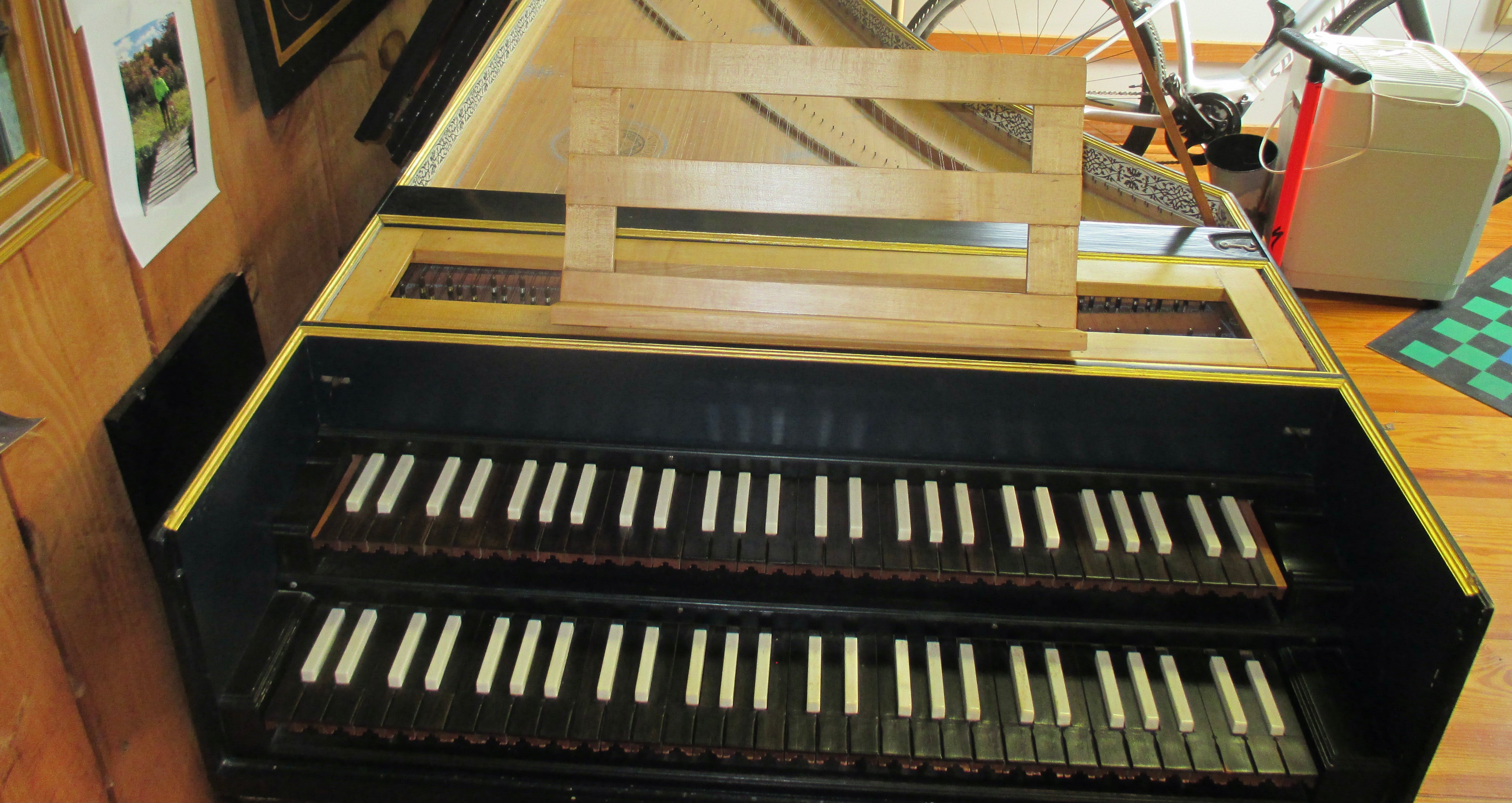 Flemish Double by William Post Ross ~ Sold ~ – Harpsichord Clearing House