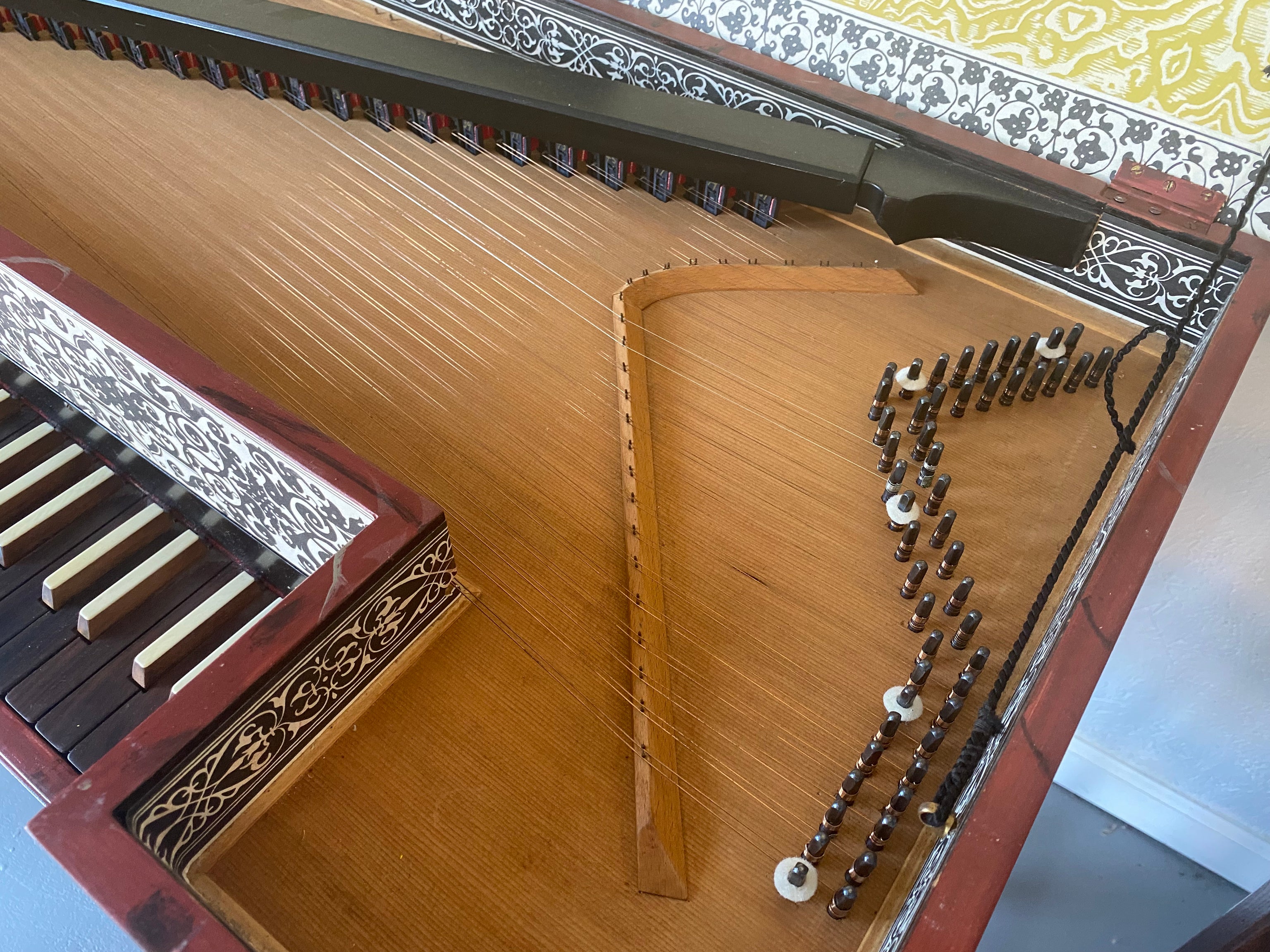 Flemish Virginal by Schuetze - Withdrawn - – Harpsichord Clearing House