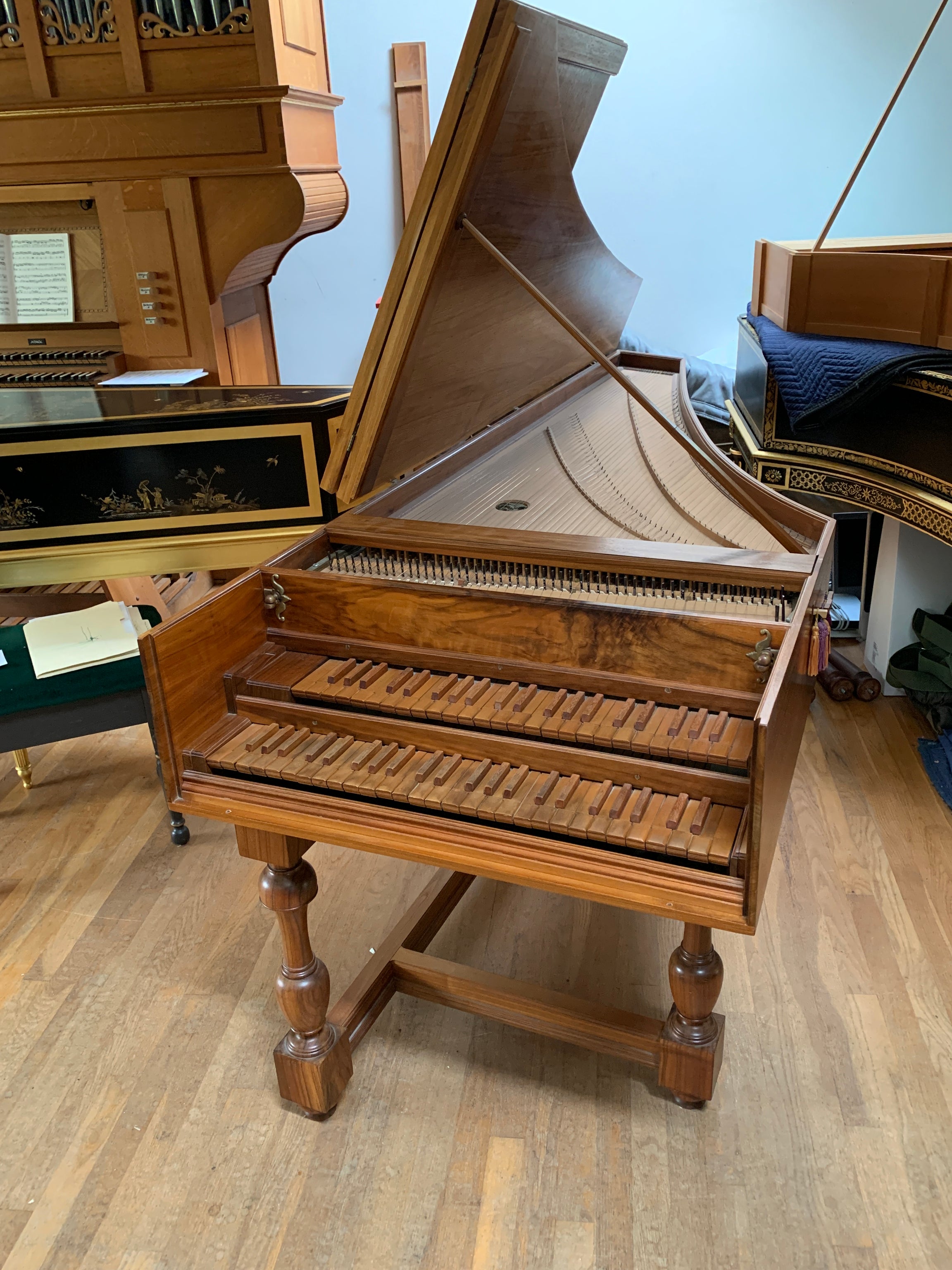 Unaligned Flemish Double by Philip Tyre. ~ Sold ~ – Harpsichord ...
