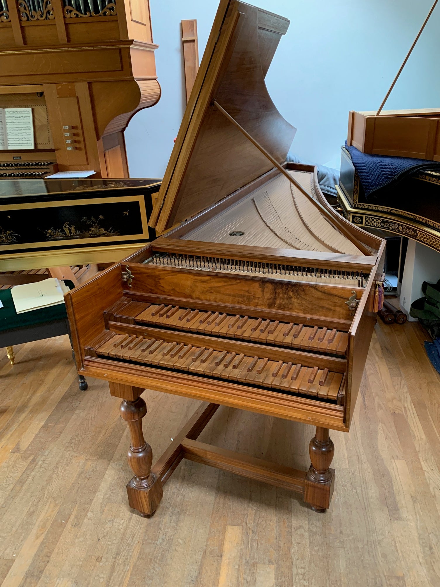 Unaligned Flemish Double by Philip Tyre. ~ Sold ~ – Harpsichord ...