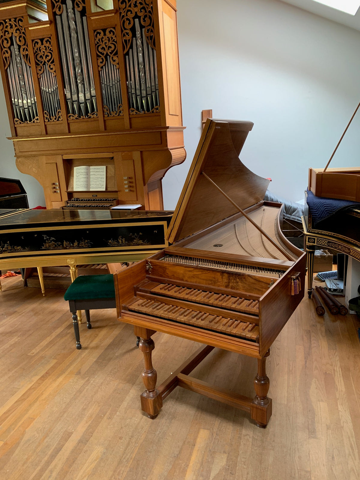 Unaligned Flemish Double by Philip Tyre. ~ Sold ~ – Harpsichord ...