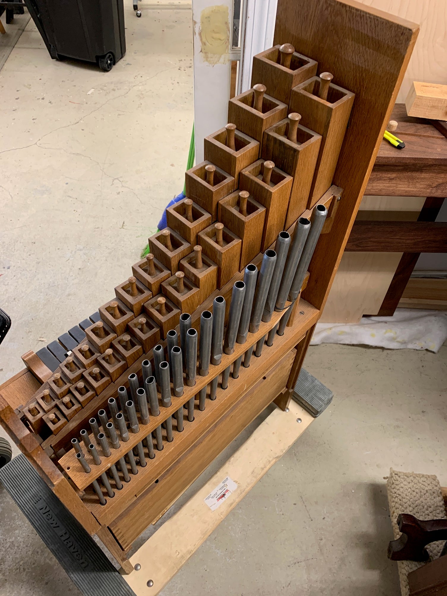 Portativ 8' 2' by Steinmeyer. ~ Sold ~ – Harpsichord Clearing House