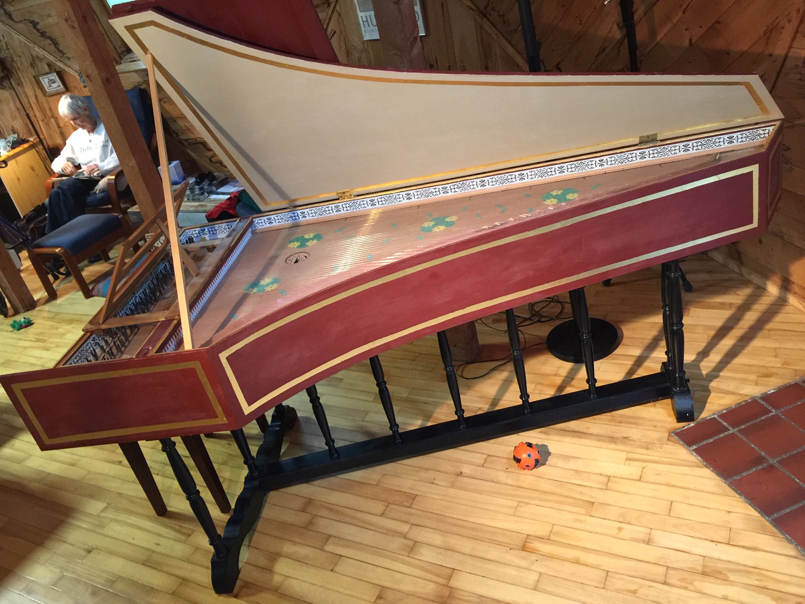 Hubbard design Moermans single ~ Sold – Harpsichord Clearing House