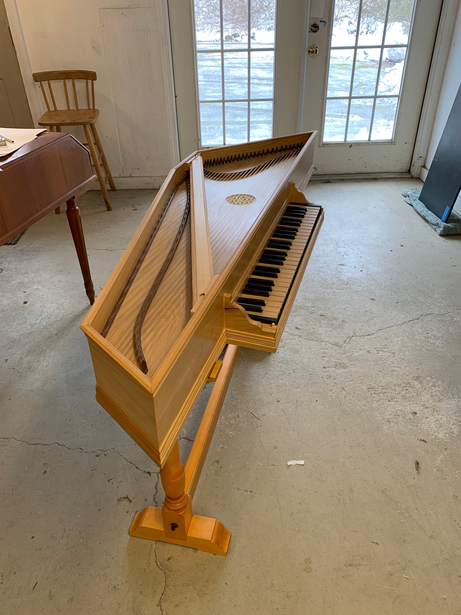 Italian Pentagonal Virginal by Robert Duffy ~ Sold ~ – Harpsichord ...