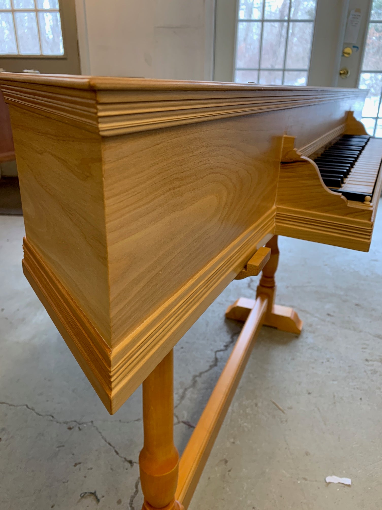 Italian Pentagonal Virginal by Robert Duffy ~ Sold ~ – Harpsichord ...