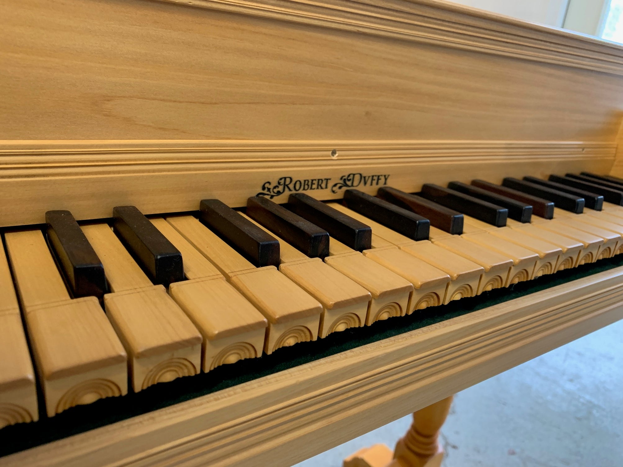 Italian Pentagonal Virginal by Robert Duffy ~ Sold ~ – Harpsichord ...