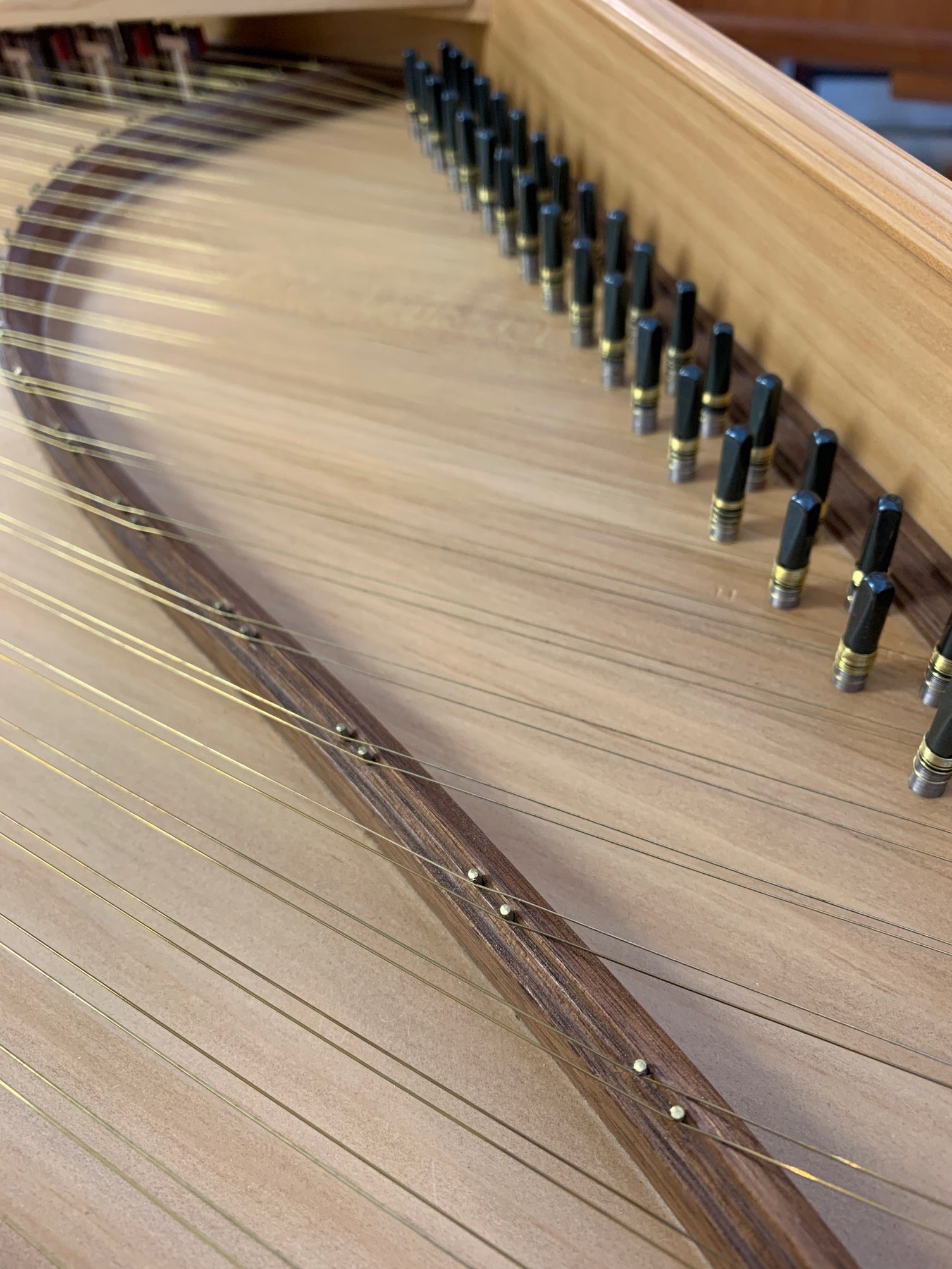 Italian Pentagonal Virginal by Robert Duffy ~ Sold ~ – Harpsichord ...