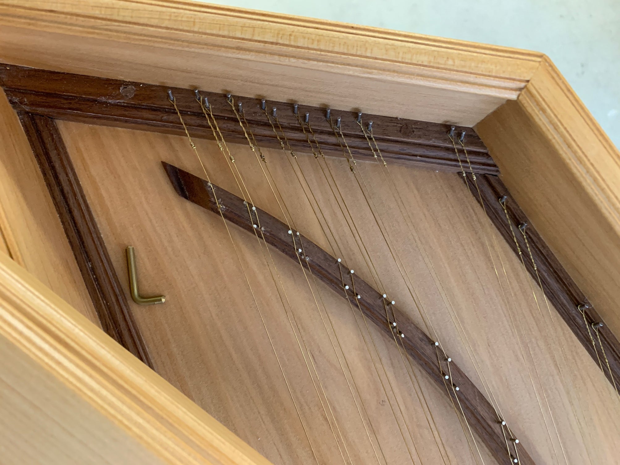 Italian Pentagonal Virginal by Robert Duffy ~ Sold ~ – Harpsichord ...