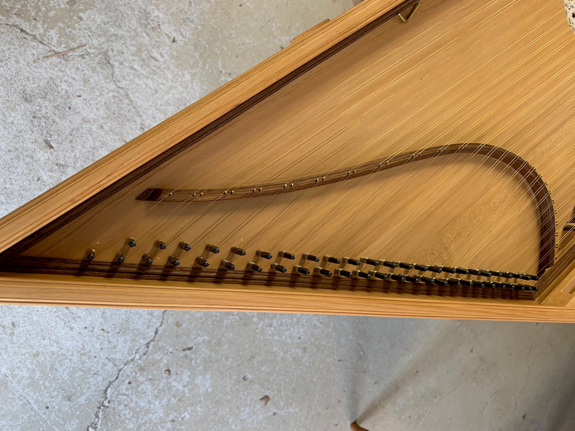 Italian Pentagonal Virginal by Robert Duffy ~ Sold ~ – Harpsichord ...