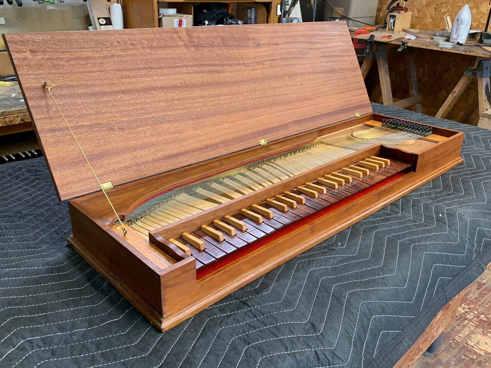 Fretted Clavichord. ~ Sold ~ – Harpsichord Clearing House