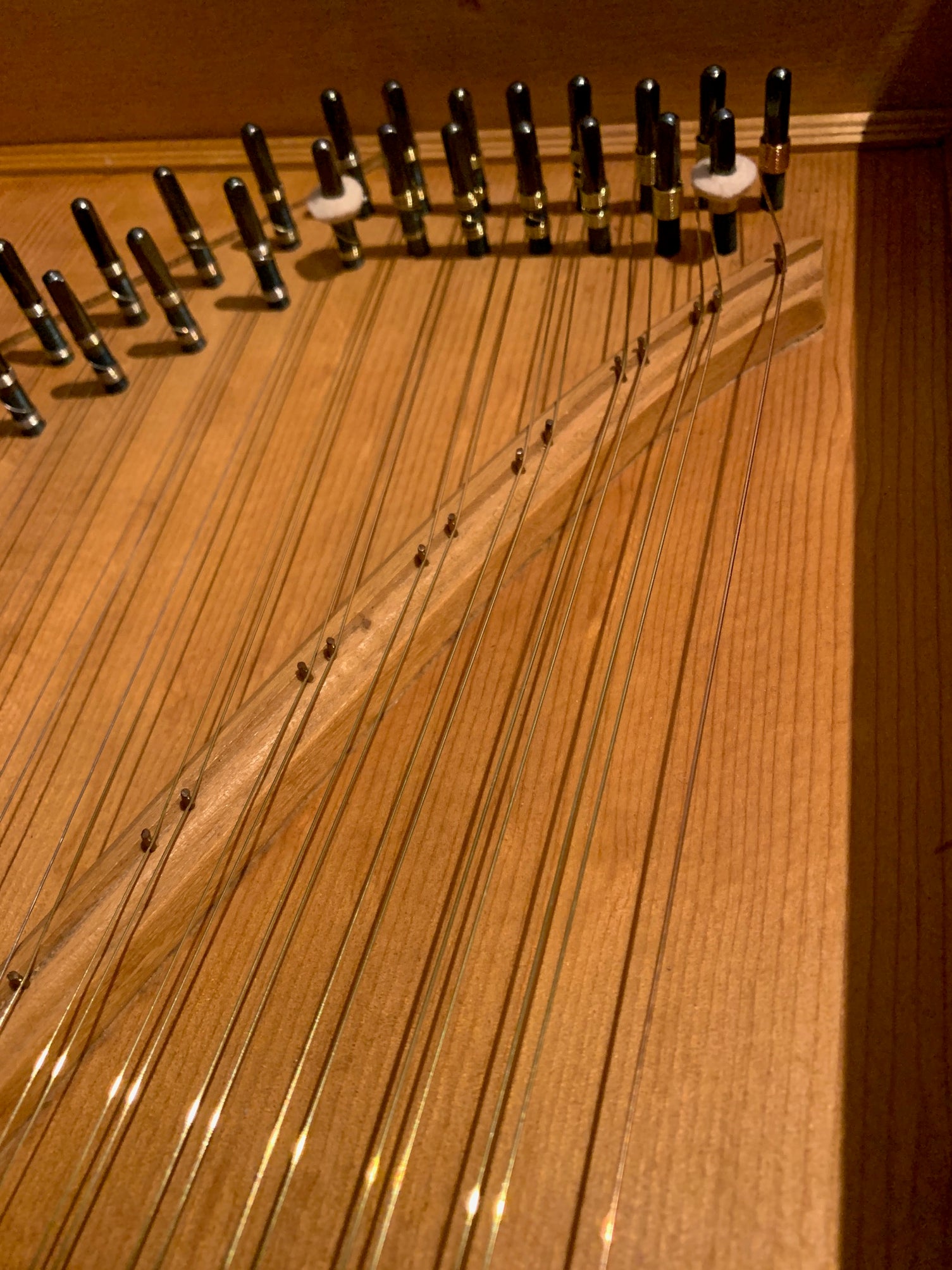 Italian Virginal by Zuckermann ~ Sold – Harpsichord Clearing House