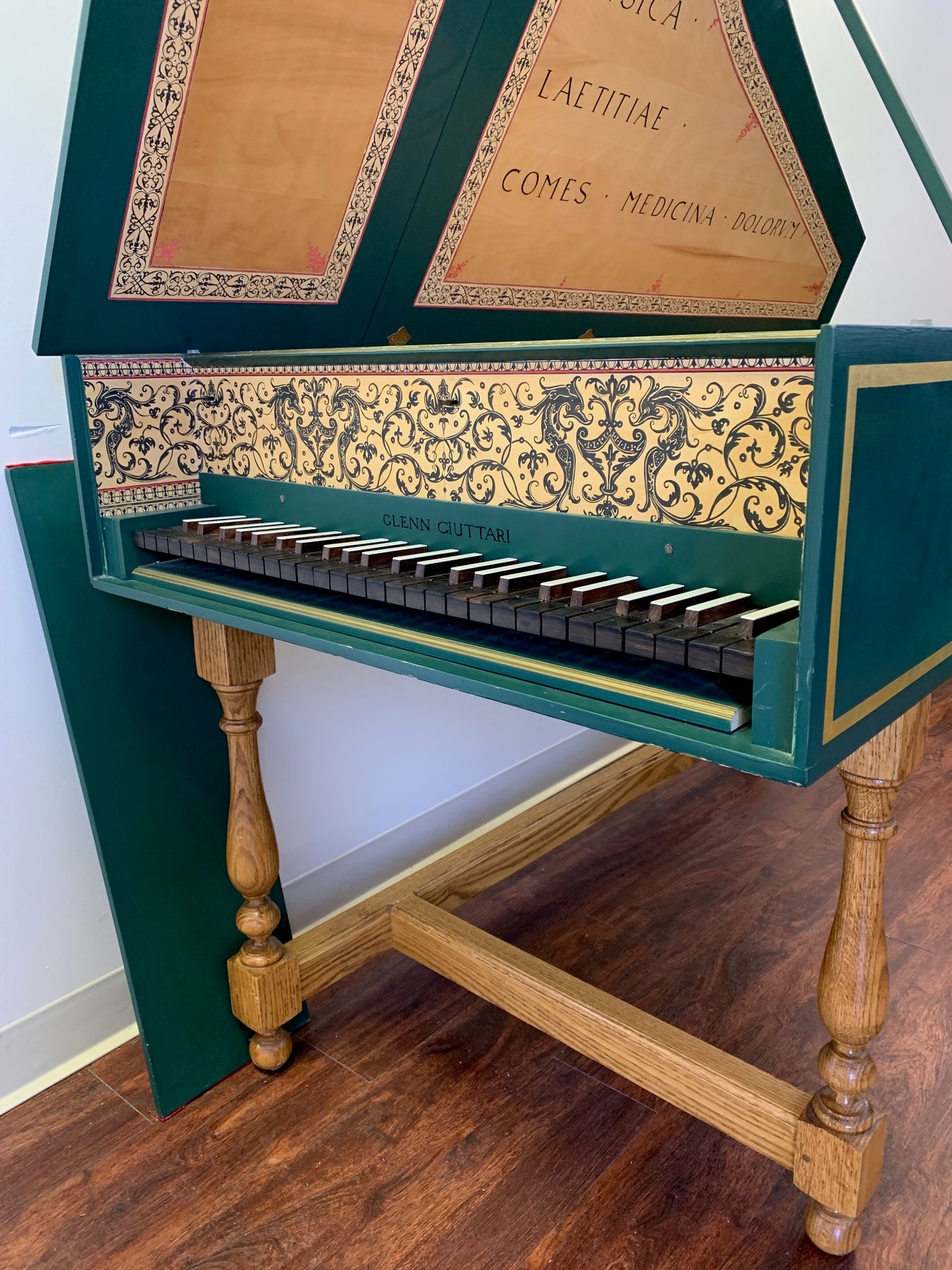 Highly Portable Flemish single ~ Sold ~ – Harpsichord Clearing House