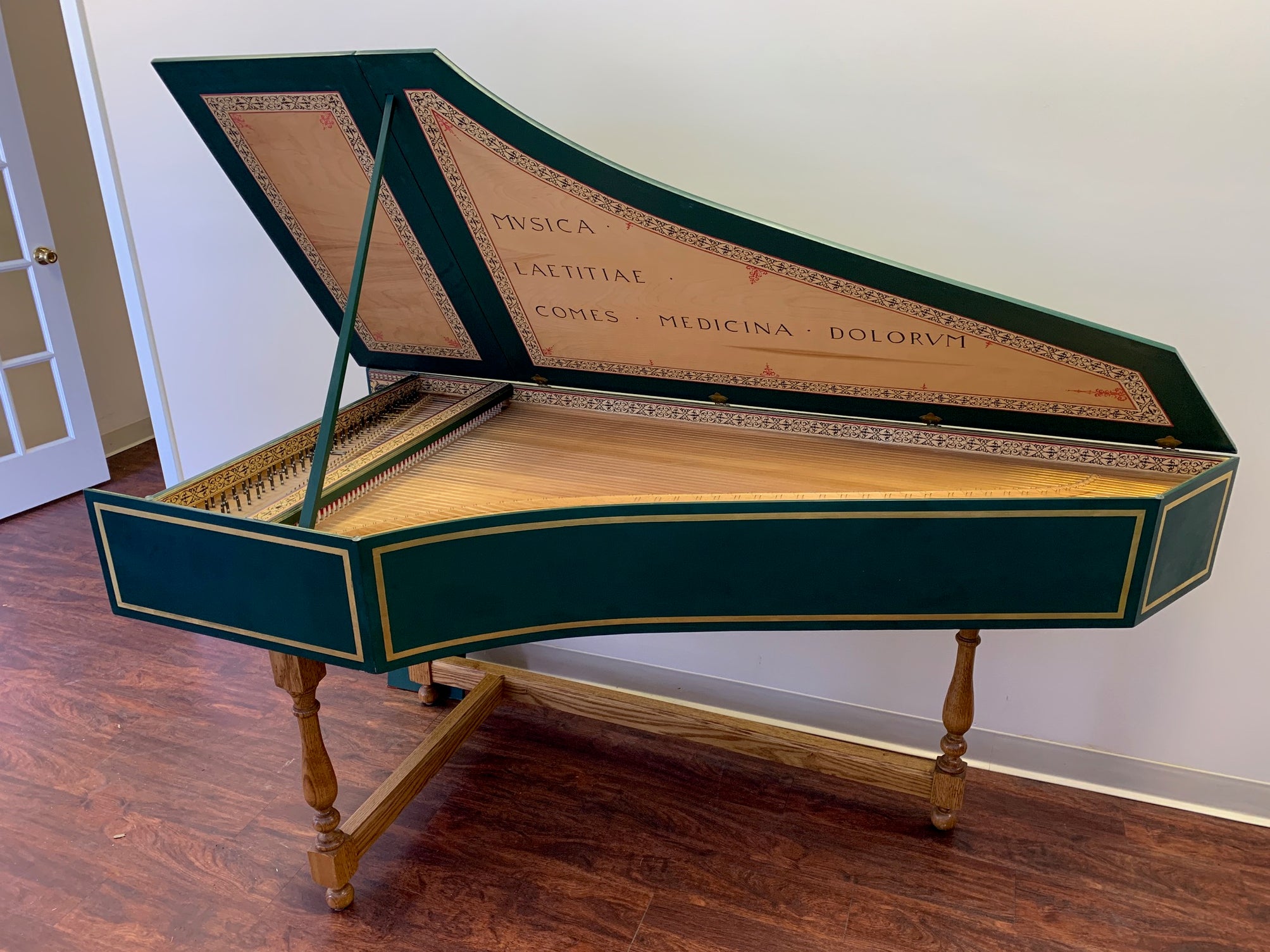 Highly Portable Flemish single ~ Sold ~ – Harpsichord Clearing House