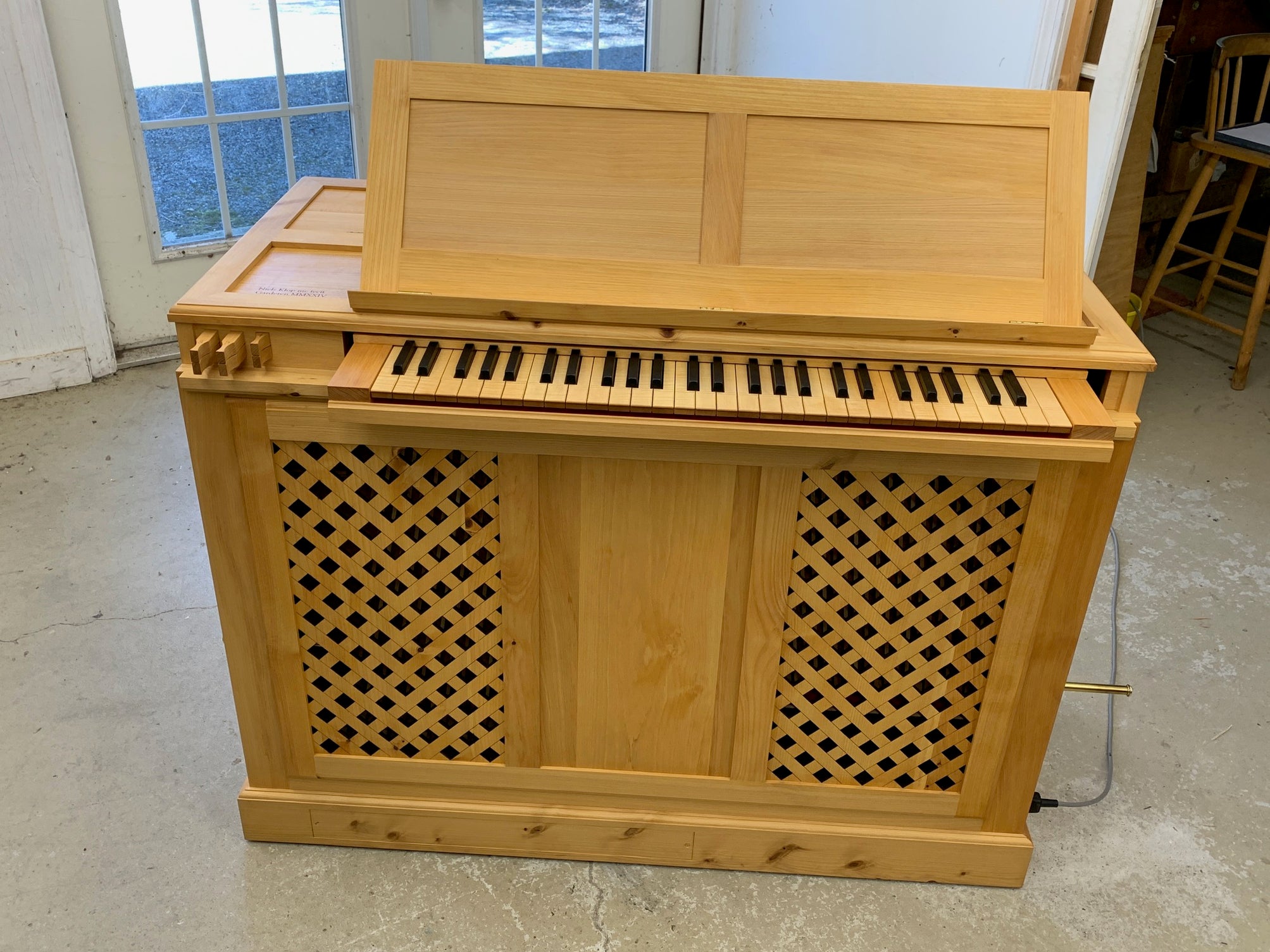 Klop Principal Continuo Organ. ~. Sold. ~ – Harpsichord Clearing House