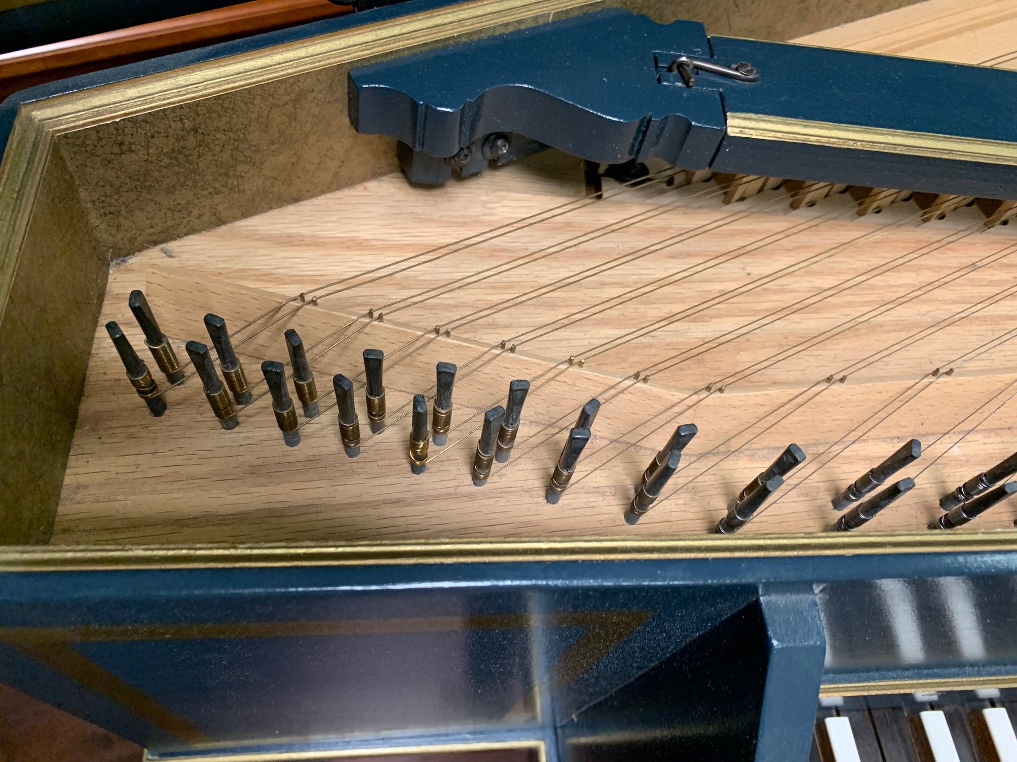 Beaupré French Spinet after Goujon – Harpsichord Clearing House