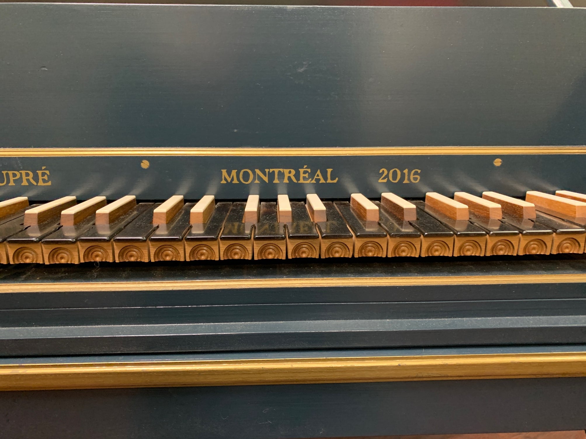 Beaupré French Spinet after Goujon – Harpsichord Clearing House