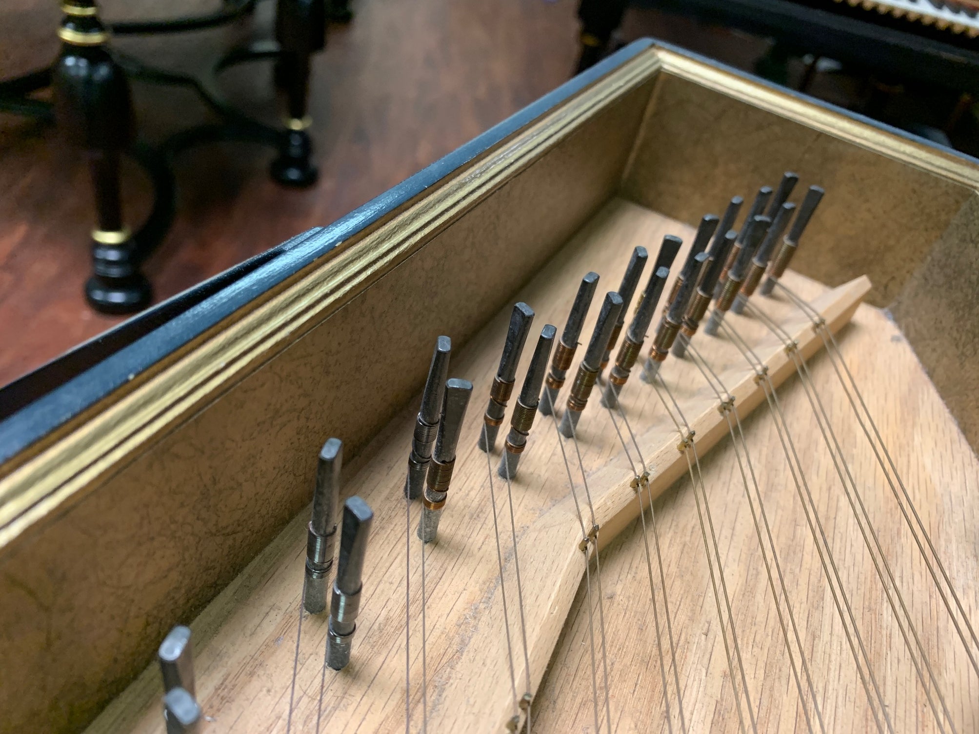 Beaupré French Spinet after Goujon – Harpsichord Clearing House