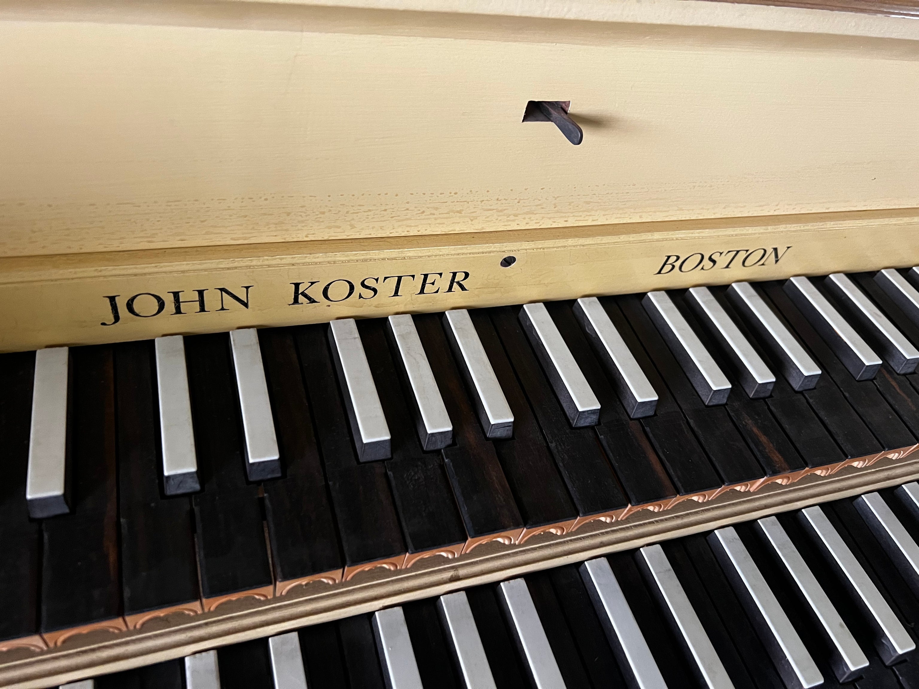 French double by John Koster ~ Sold ~ – Harpsichord Clearing House