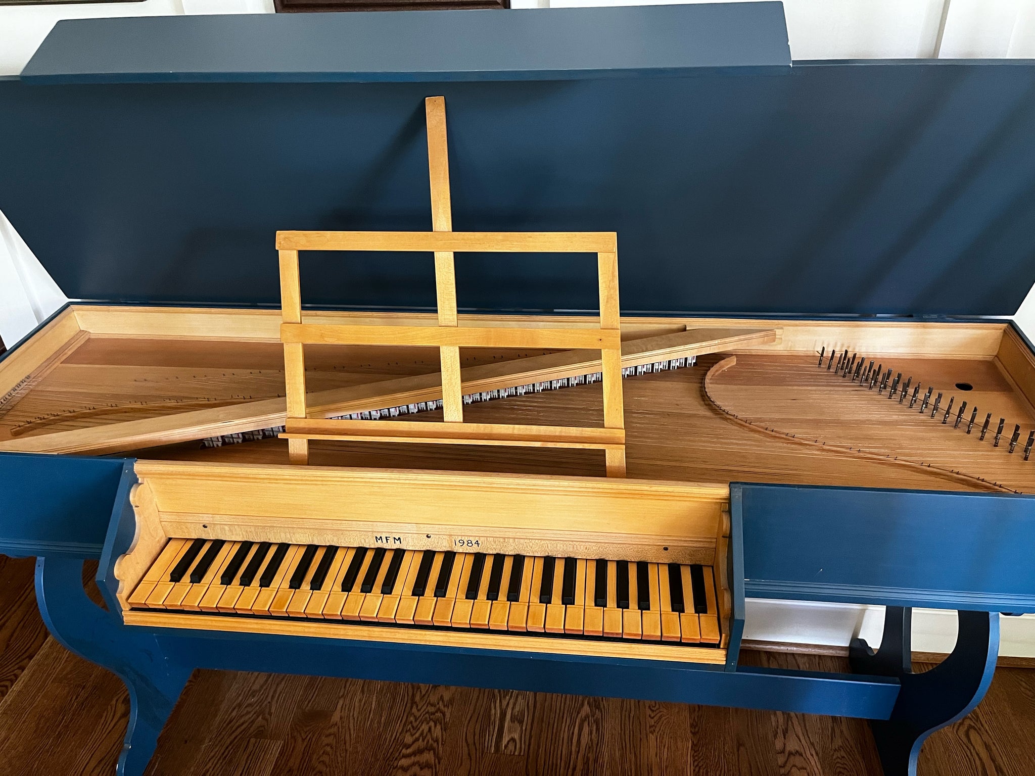 Italian Virginal 1984 - Sold ~ – Harpsichord Clearing House