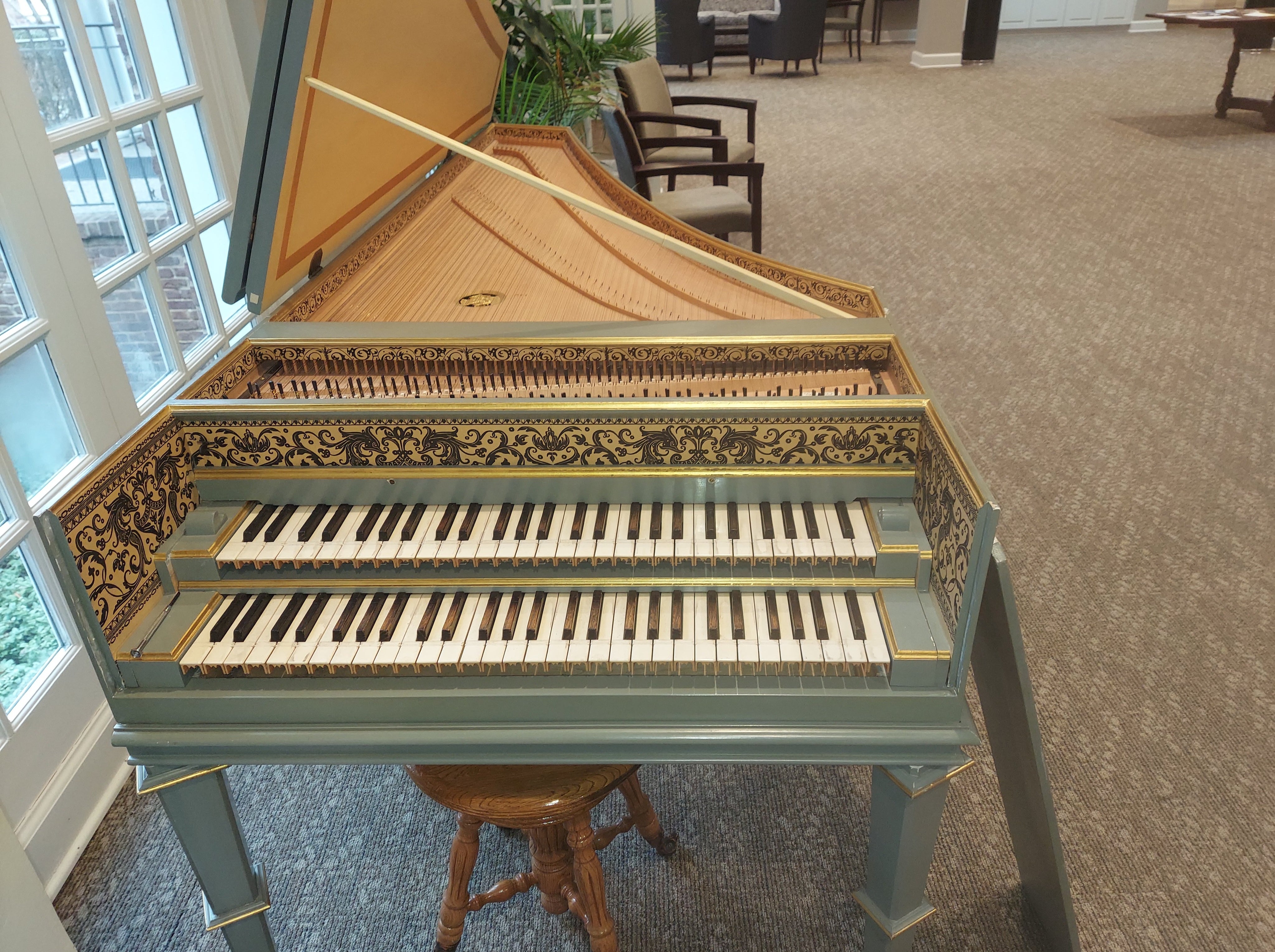 FrancoFlemish by David Jencks 1990 ~ Sold ~ – Harpsichord Clearing House