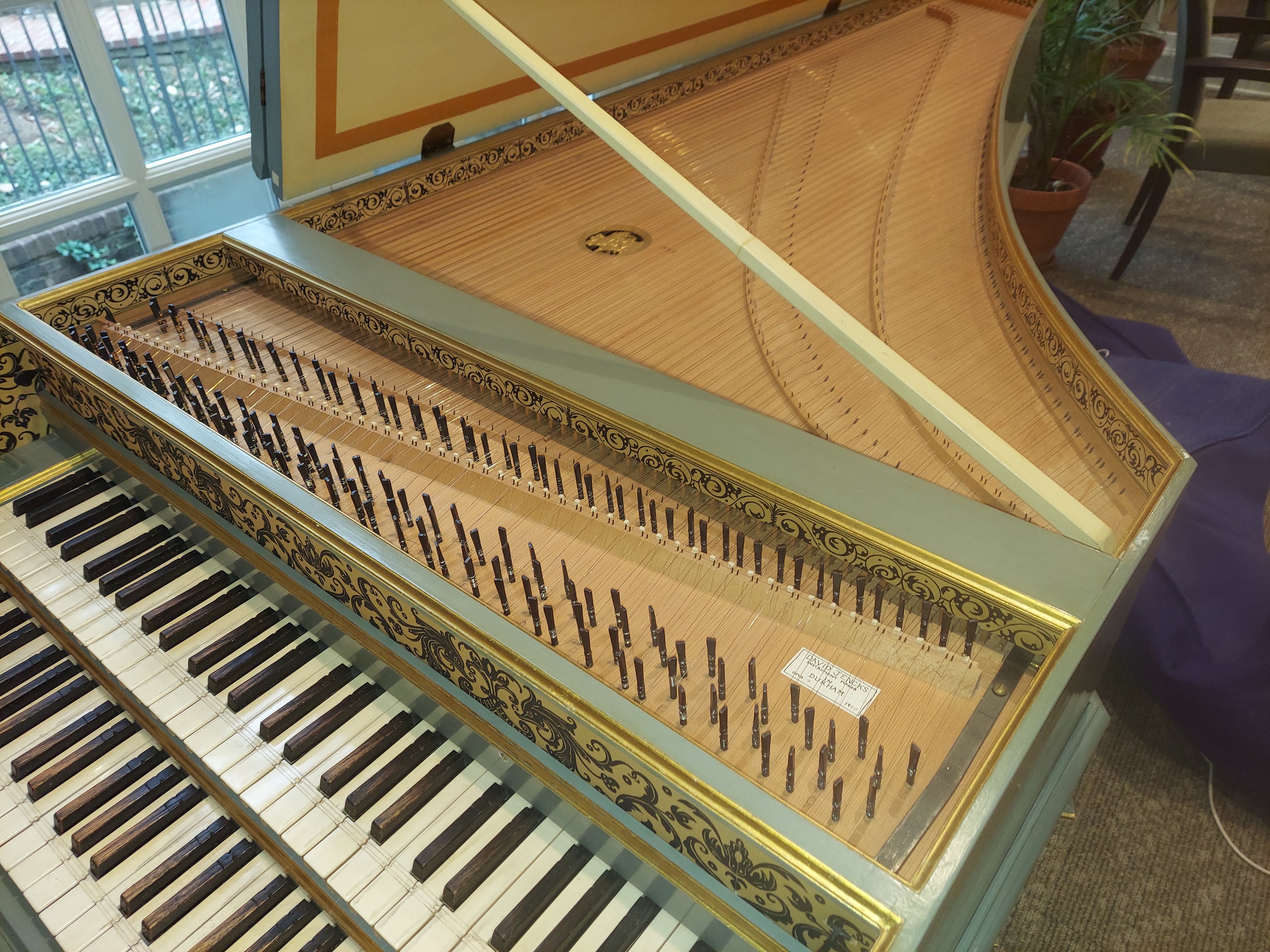 FrancoFlemish by David Jencks 1990 ~ Sold ~ – Harpsichord Clearing House