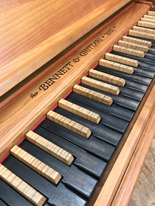 Continuo Organ by Bennett & Giuttari ~ Sold ~ – Harpsichord Clearing House