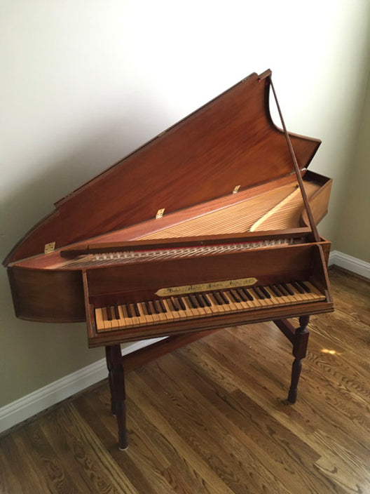 Baker Harris Bentside Spinet ~ Sold ~ – Harpsichord Clearing House