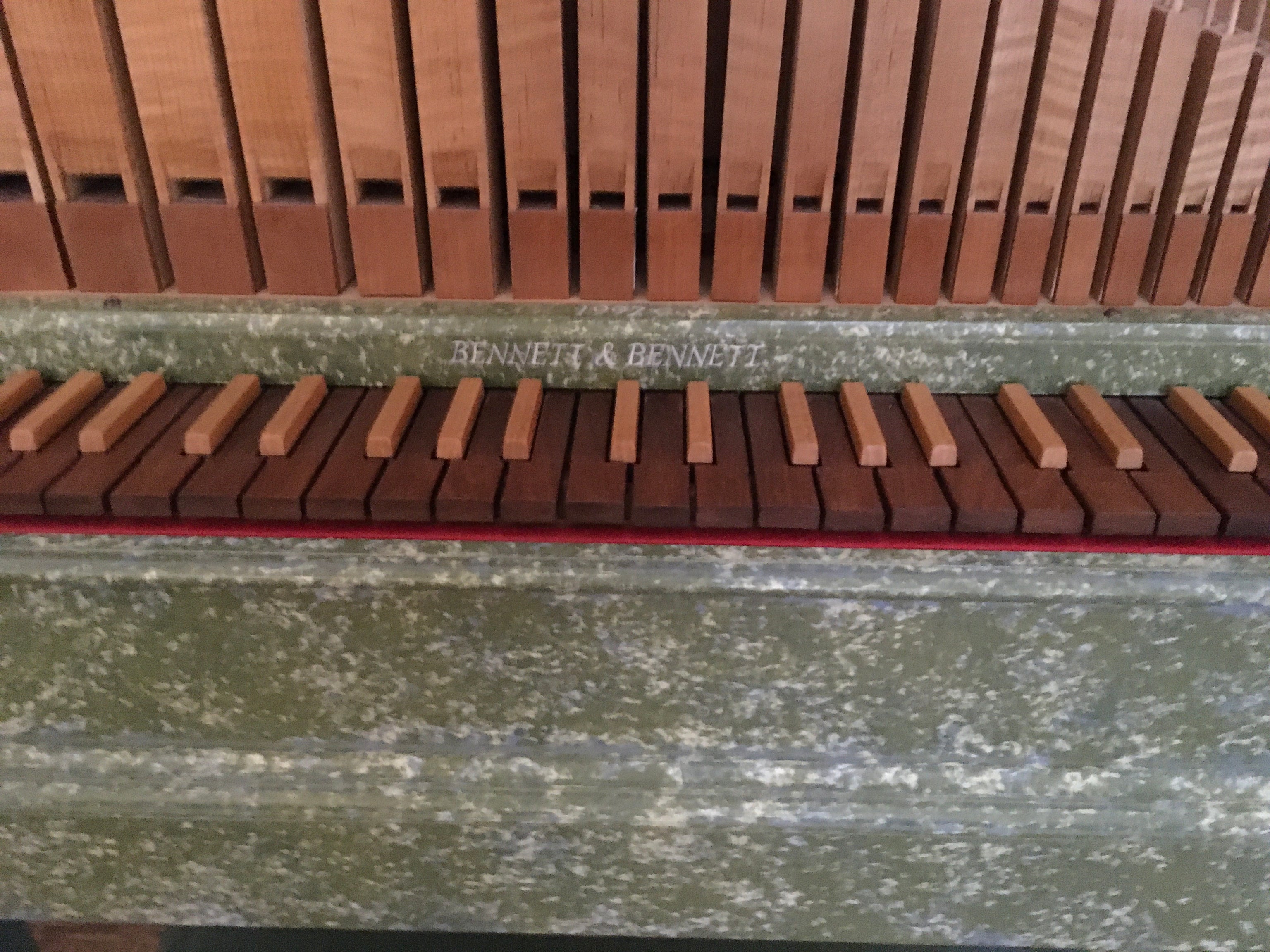 Renaissance Portativ by Bennett & Bennett ~ Sold ~ – Harpsichord ...