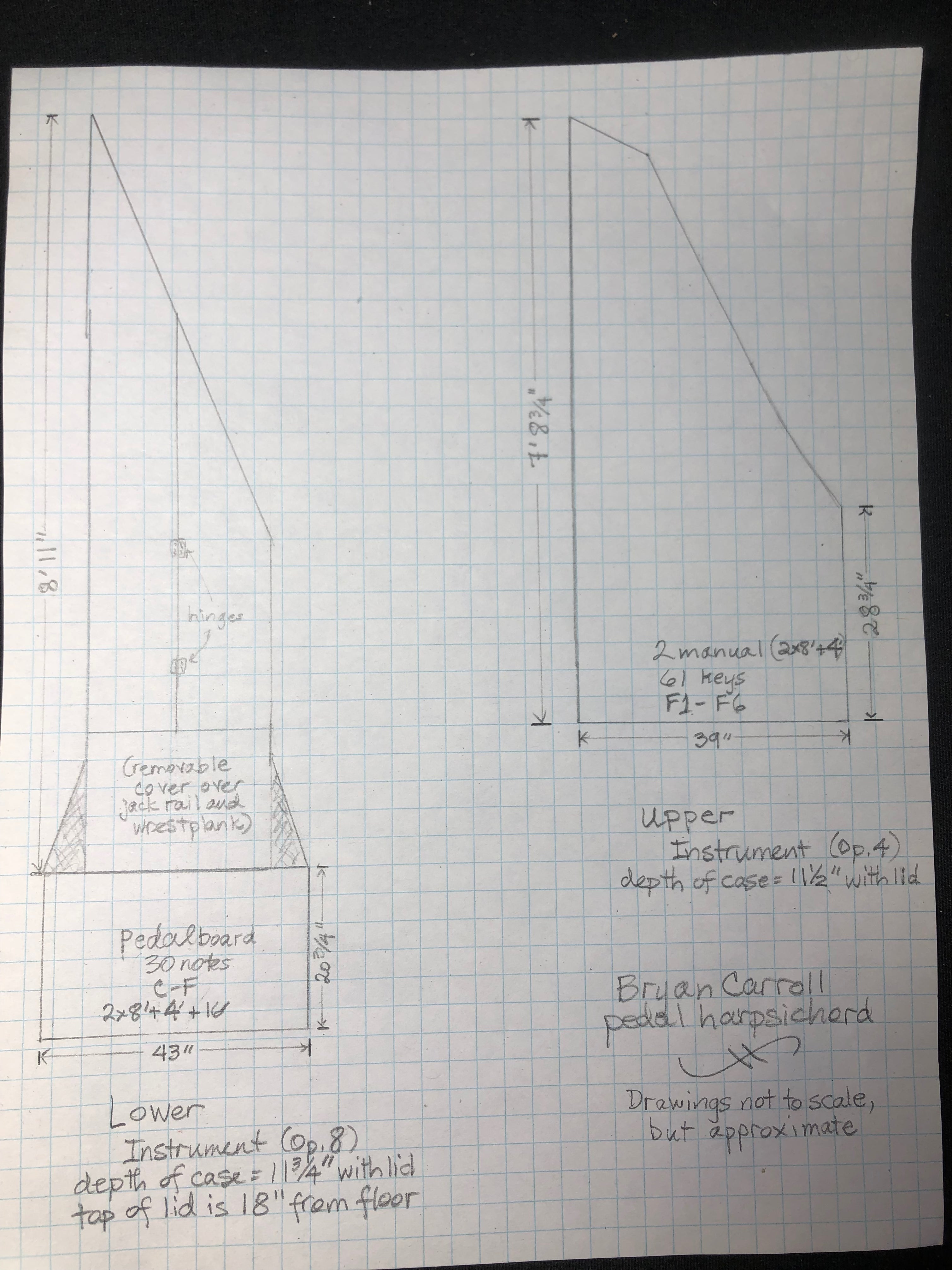 Flemish double with Pedal by Bryon Carroll. ~ Sold ~ – Harpsichord ...