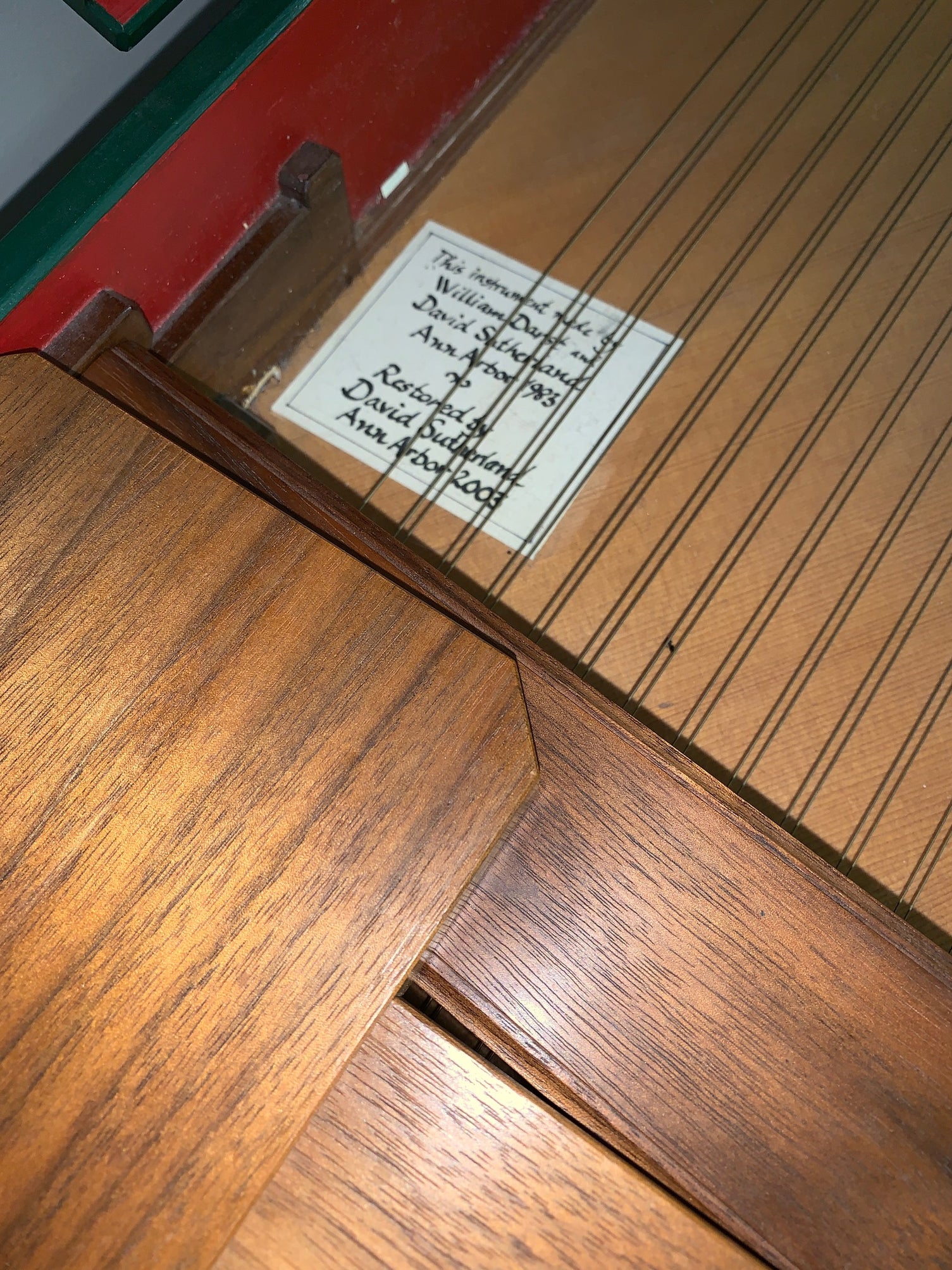 David Sutherland Italian 1983/2003 – Harpsichord Clearing House