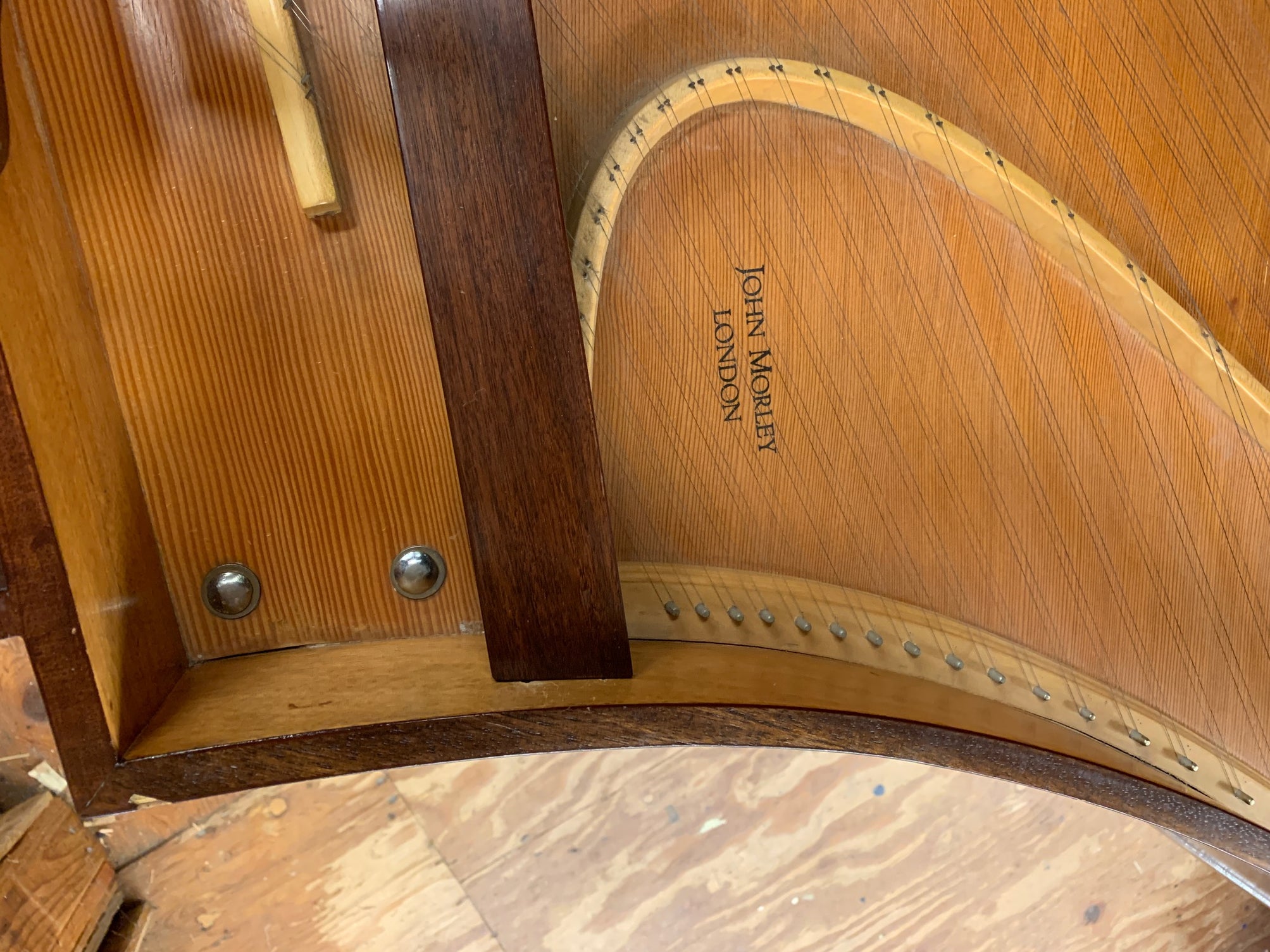 Morley Spinet. ~ Sold ~ – Harpsichord Clearing House