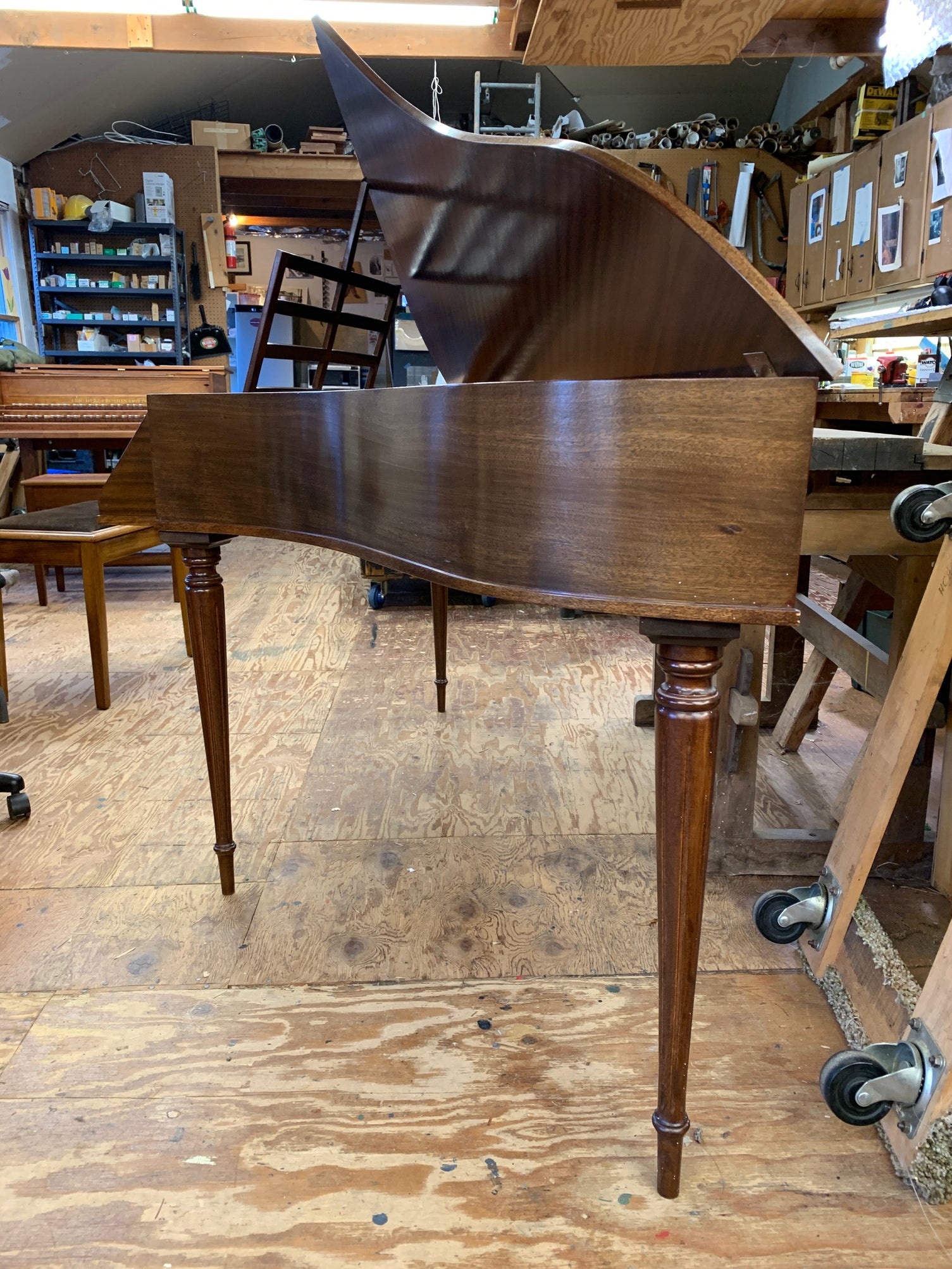 Morley Spinet. ~ Sold ~ – Harpsichord Clearing House