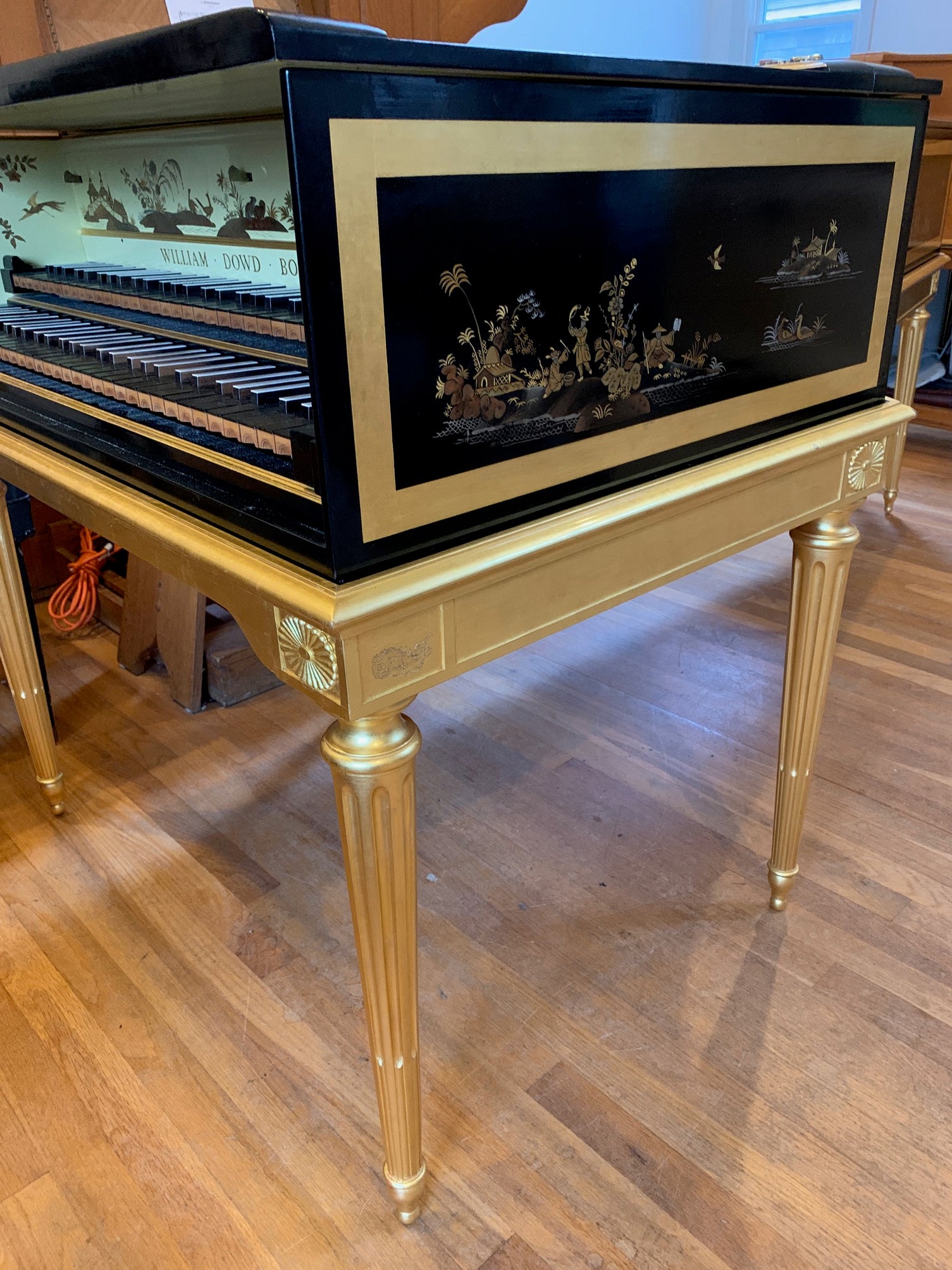 French double by William Dowd ~ Sold ~ – Harpsichord Clearing House