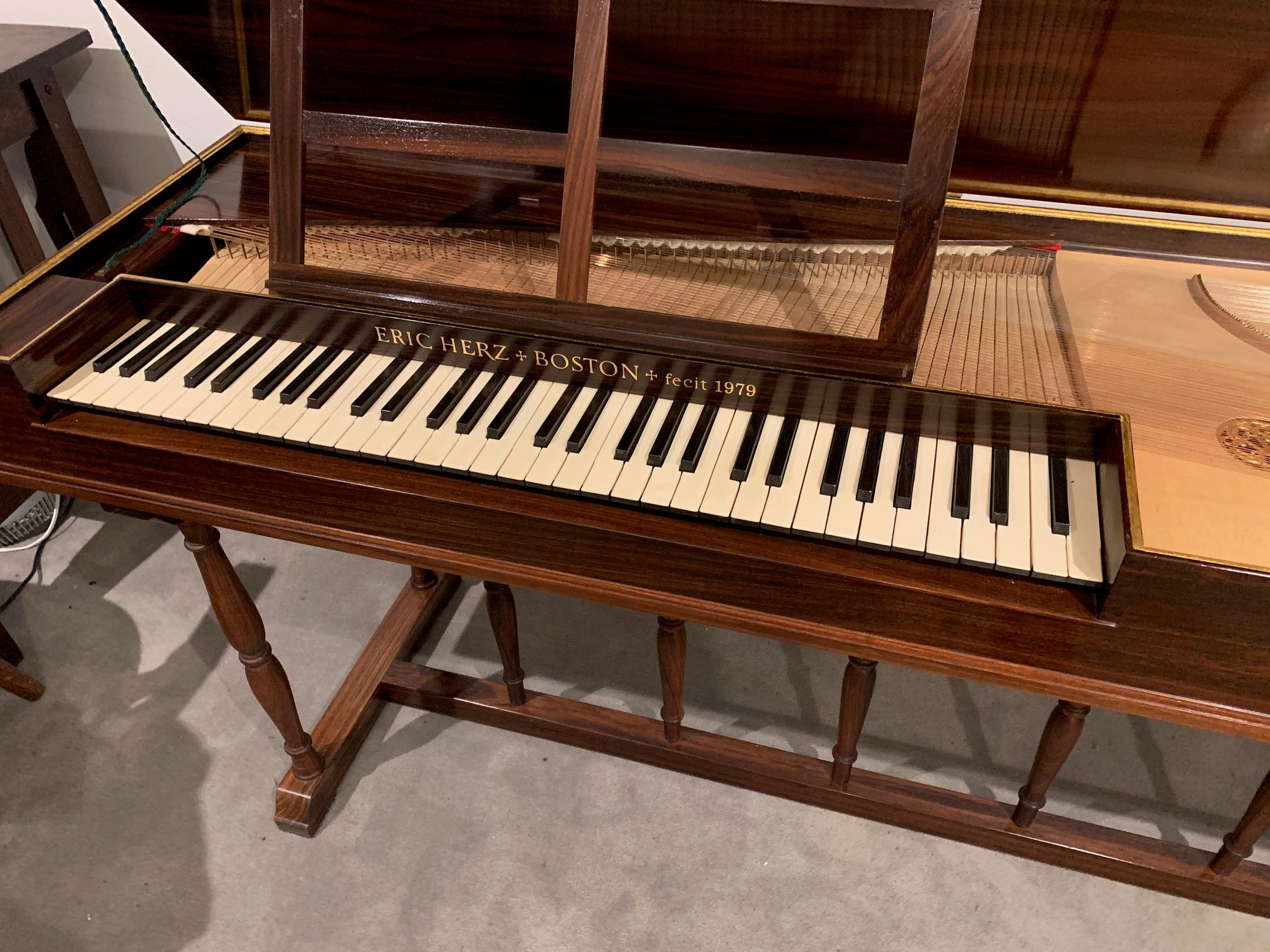 Clavichord after Schiedmayer by Eric Herz ~ Sold ~ – Harpsichord ...