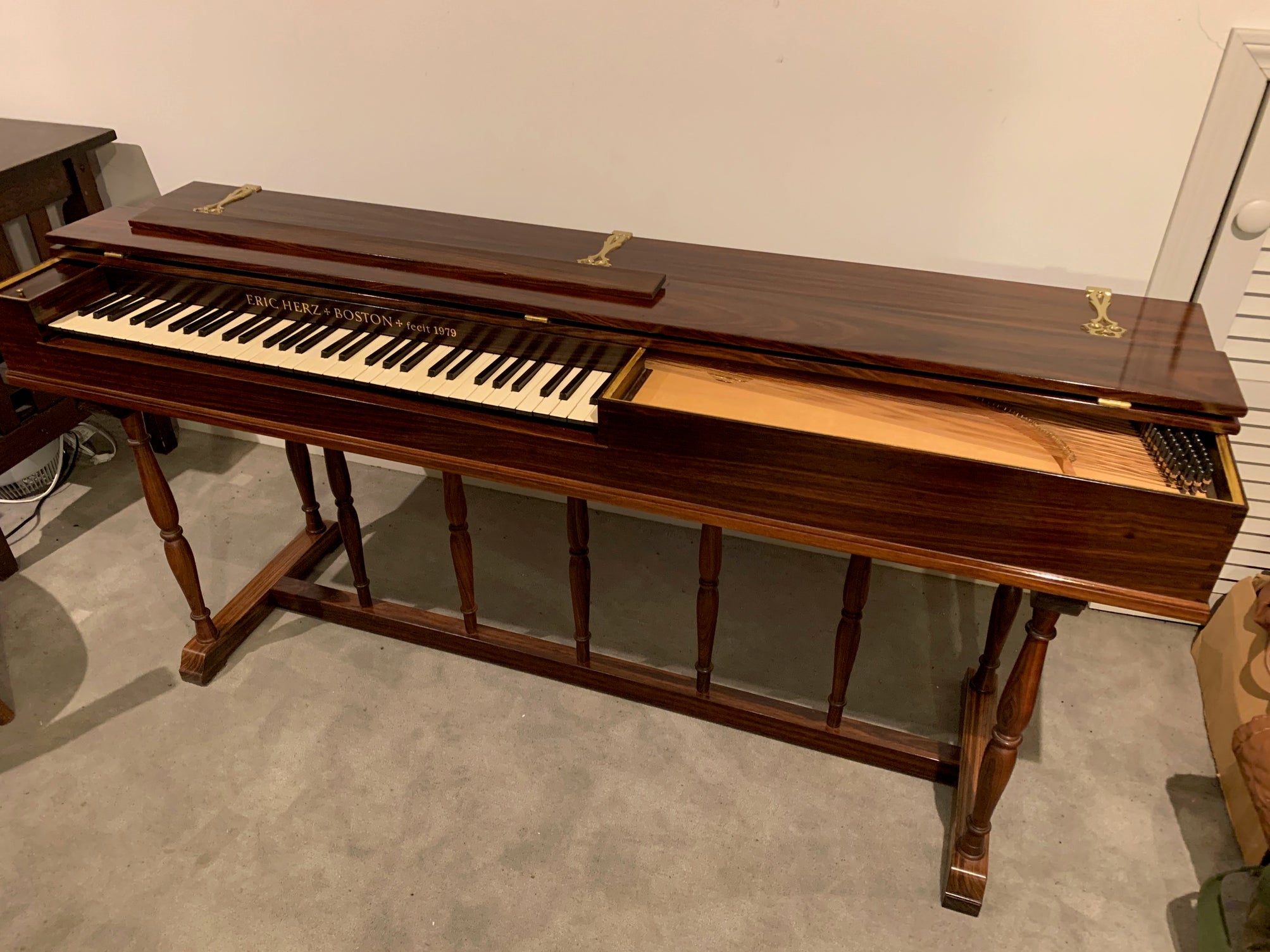 Clavichord after Schiedmayer by Eric Herz ~ Sold ~ – Harpsichord ...