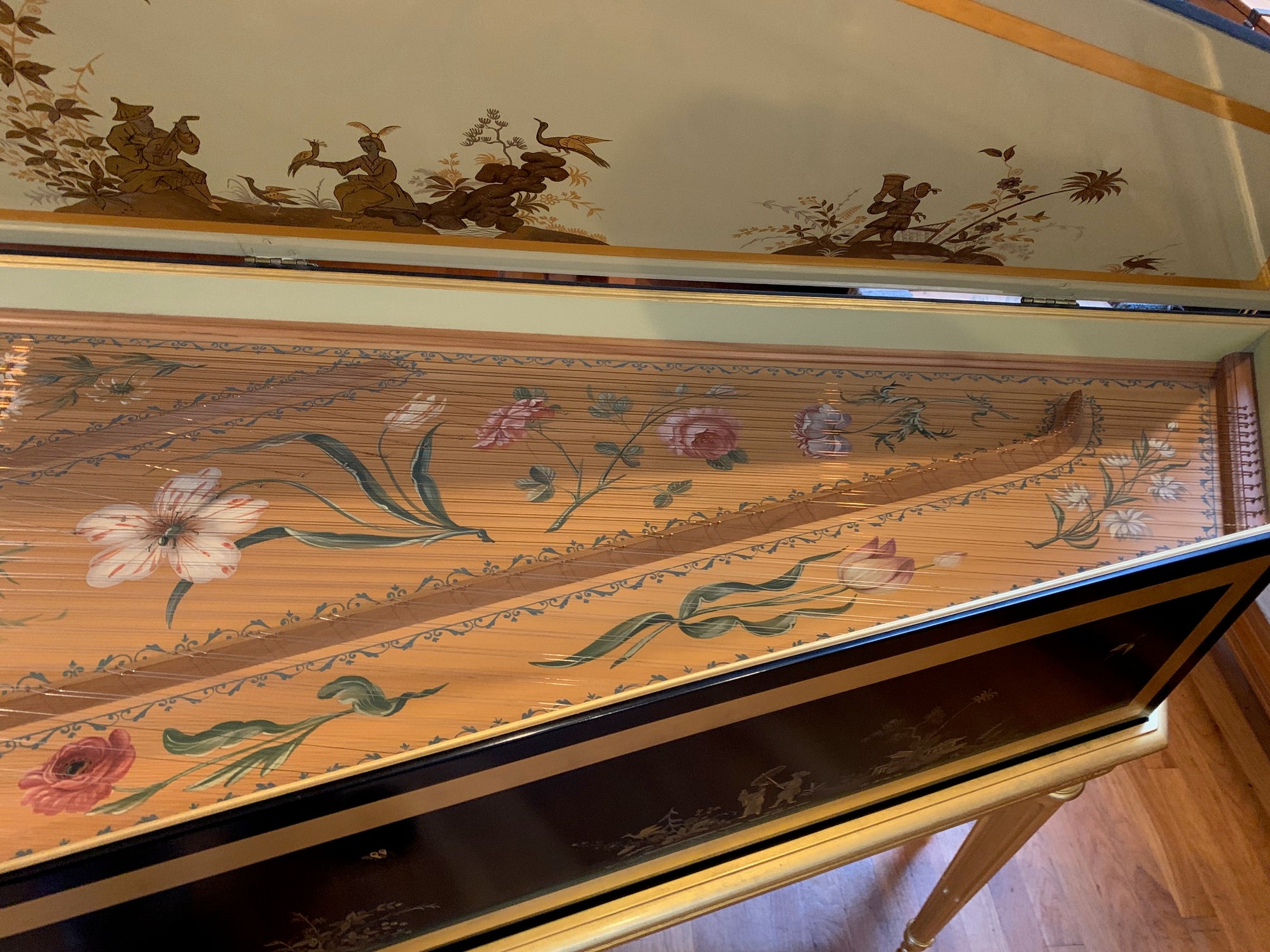 French double by William Dowd ~ Sold ~ – Harpsichord Clearing House