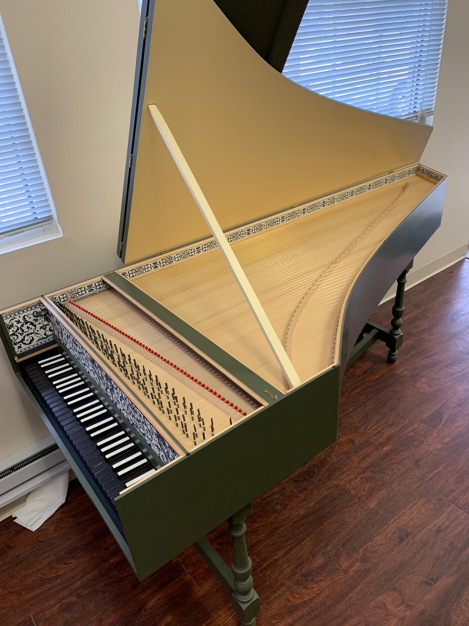 Flemish Single by Peter Fisk. ~ Sold ~ – Harpsichord Clearing House