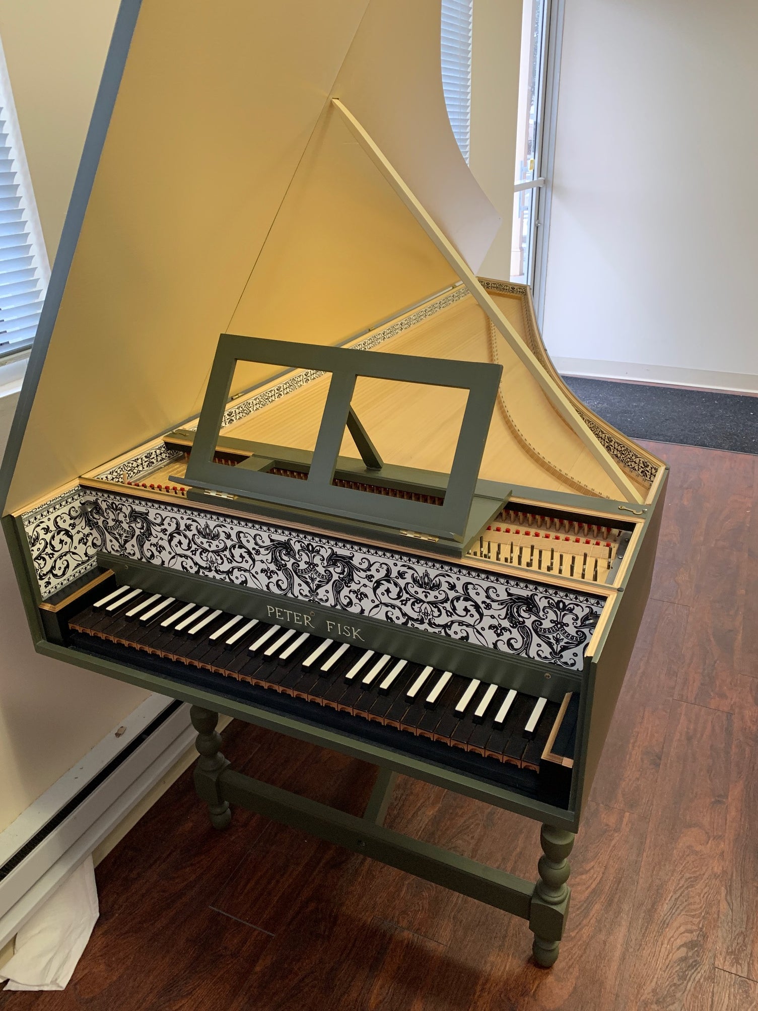 Flemish Single by Peter Fisk. ~ Sold ~ – Harpsichord Clearing House