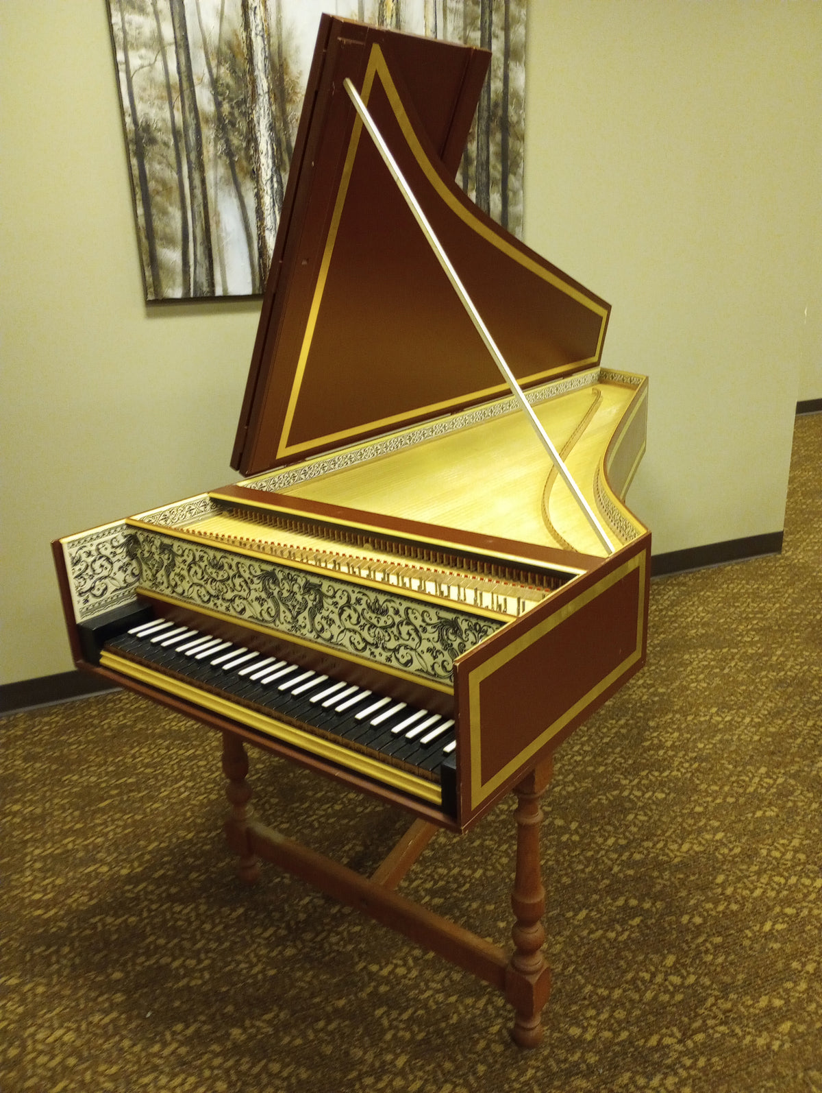 Flemish Single by Peter Fisk - SOLD ~ – Harpsichord Clearing House