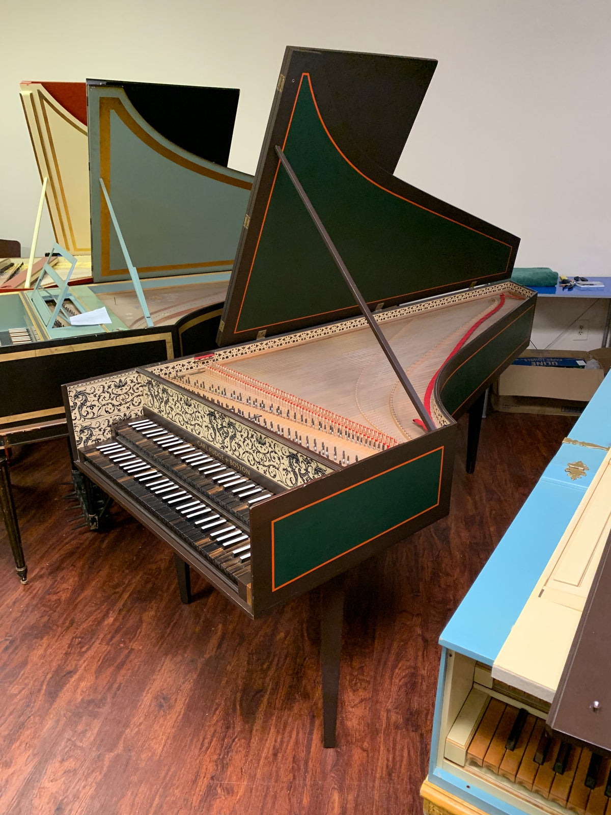 Carl Fudge Flemish Double ~ Sold ~ – Harpsichord Clearing House