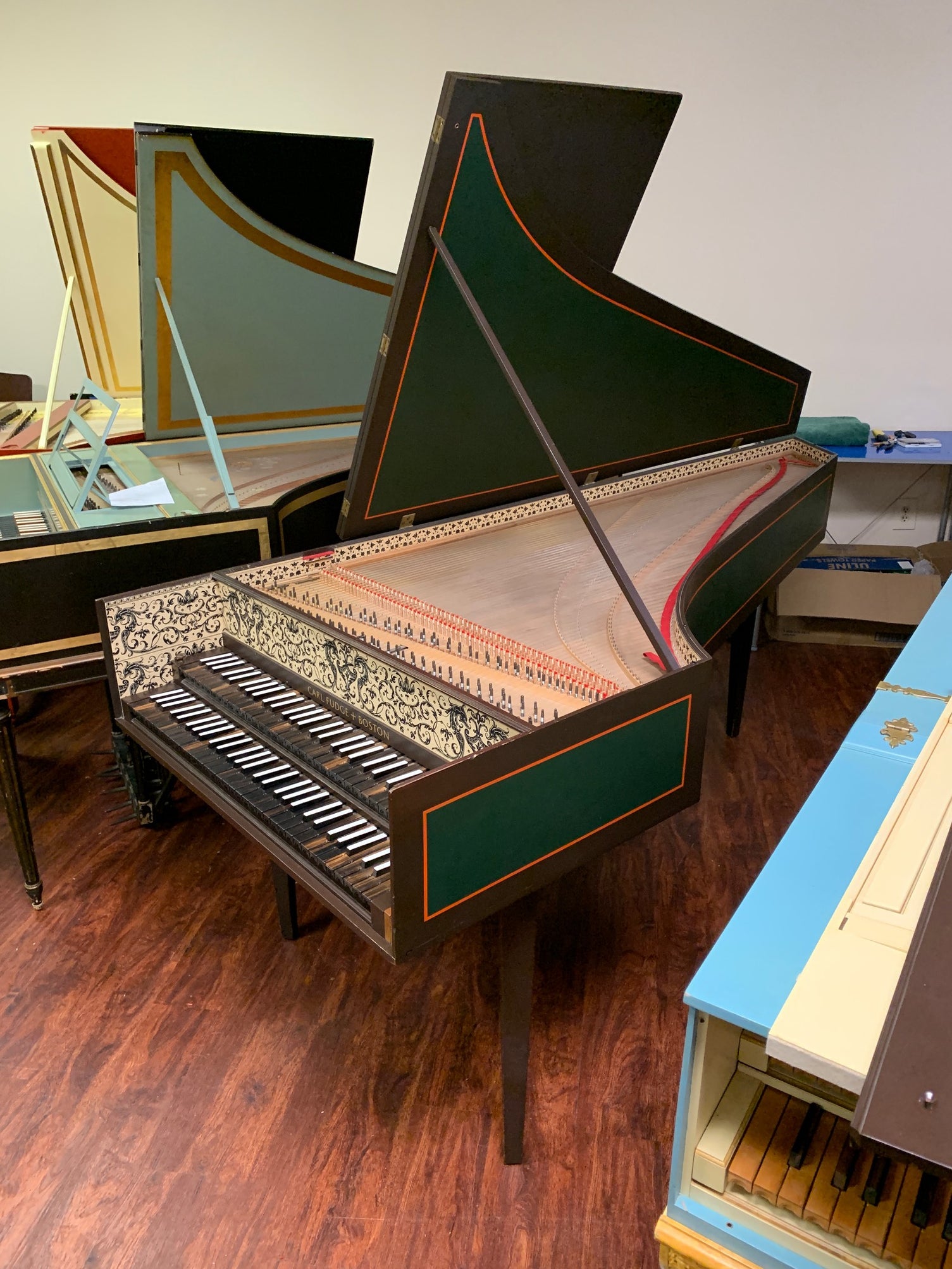 Carl Fudge Flemish Double ~ Sold ~ – Harpsichord Clearing House