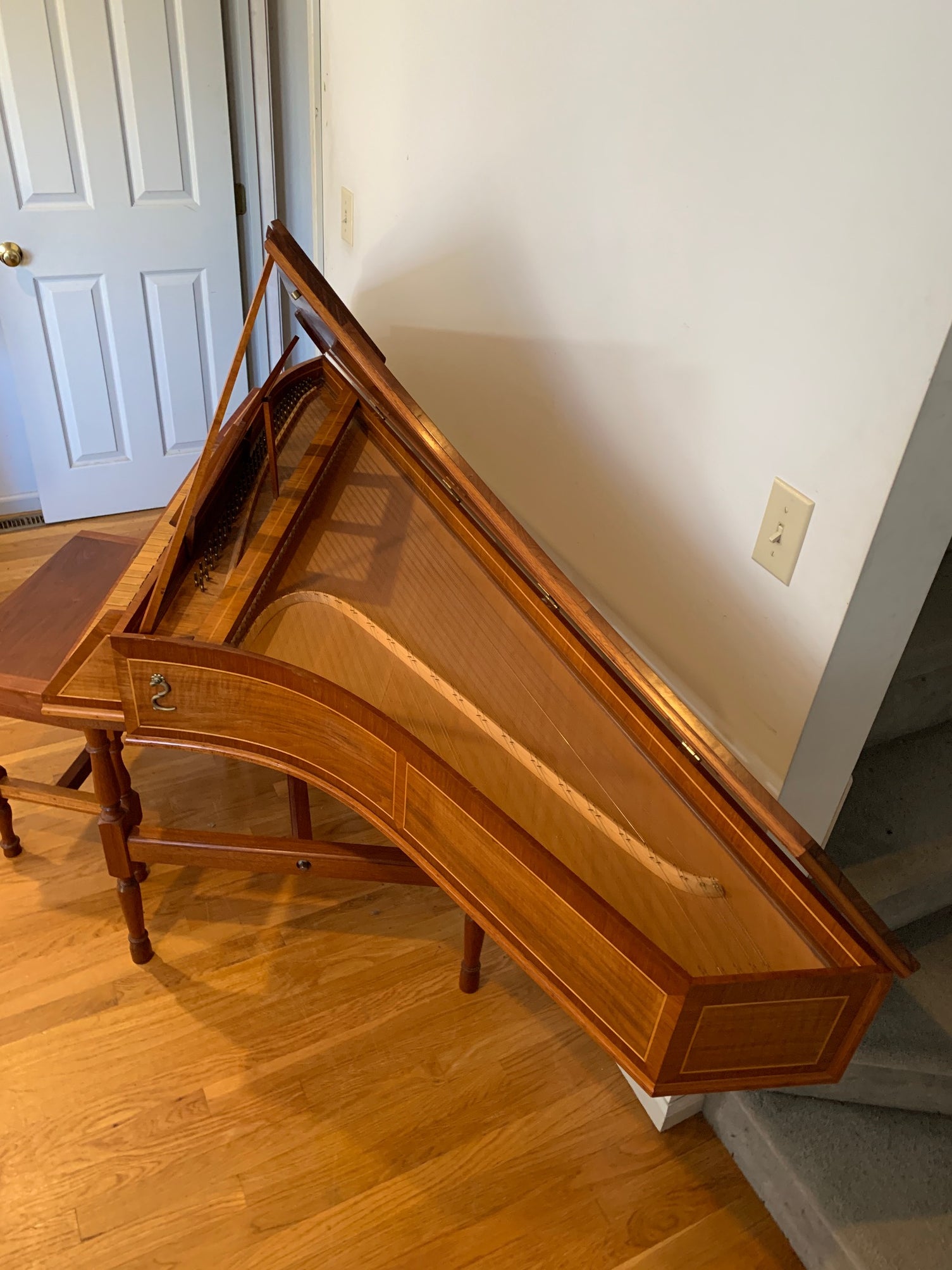 English Bentside Spinet after Baker Harris ~ Sold ~ – Harpsichord ...