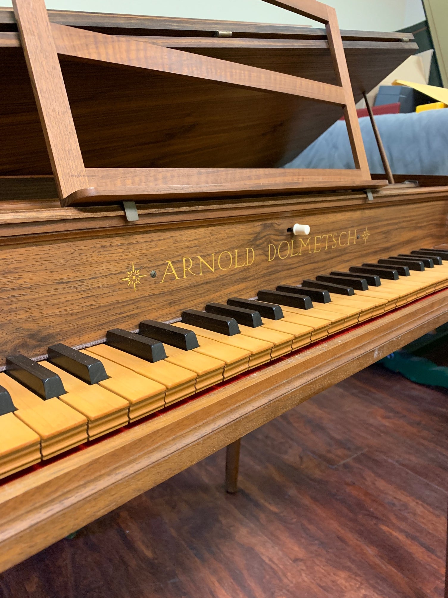 Dolmetsch Spinet / Similar ~ Sold ~ – Harpsichord Clearing House