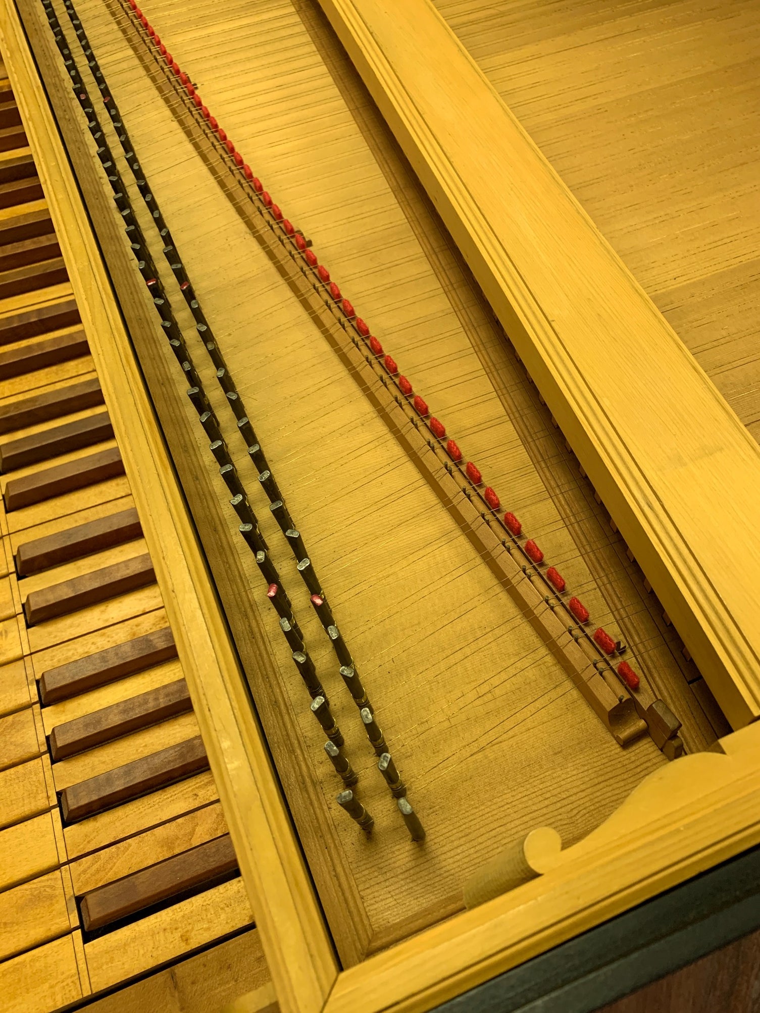 Short compass Italian with painted case ~ Sold ~ – Harpsichord Clearing ...