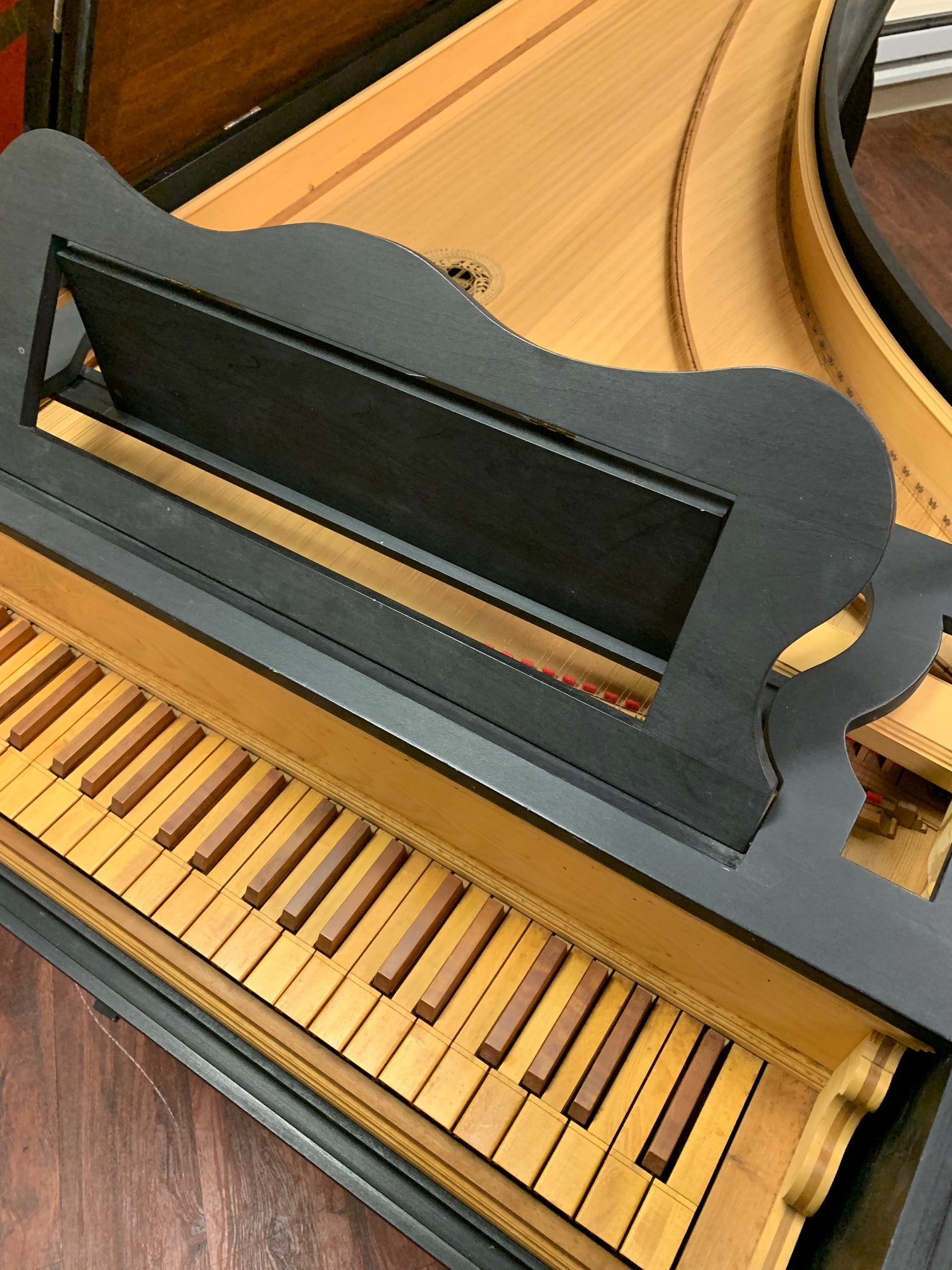 Short compass Italian with painted case ~ Sold ~ – Harpsichord Clearing ...