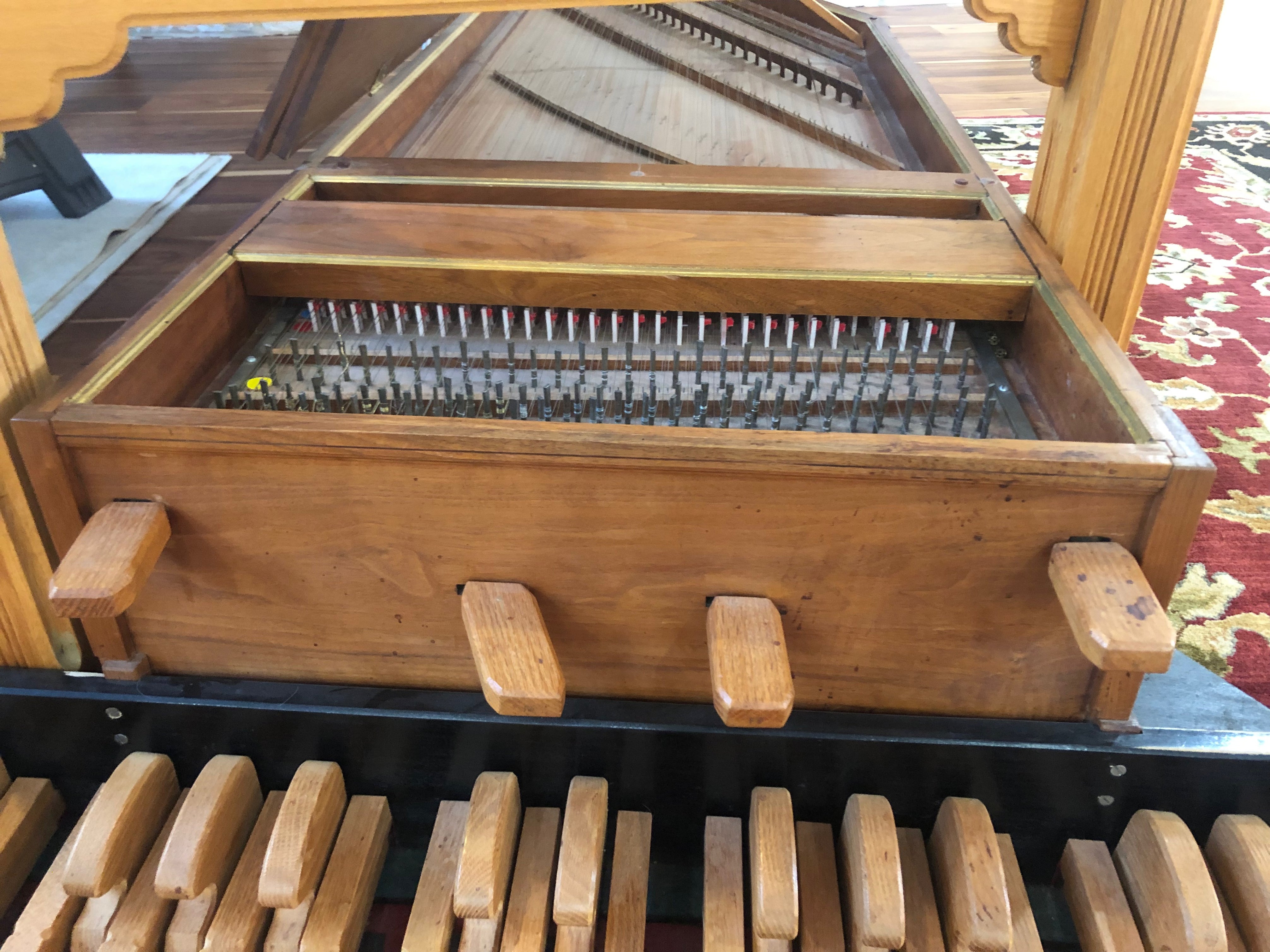 Pedal Harpsichord by Byron Carroll, 1985. ~ Sold ~ – Harpsichord ...
