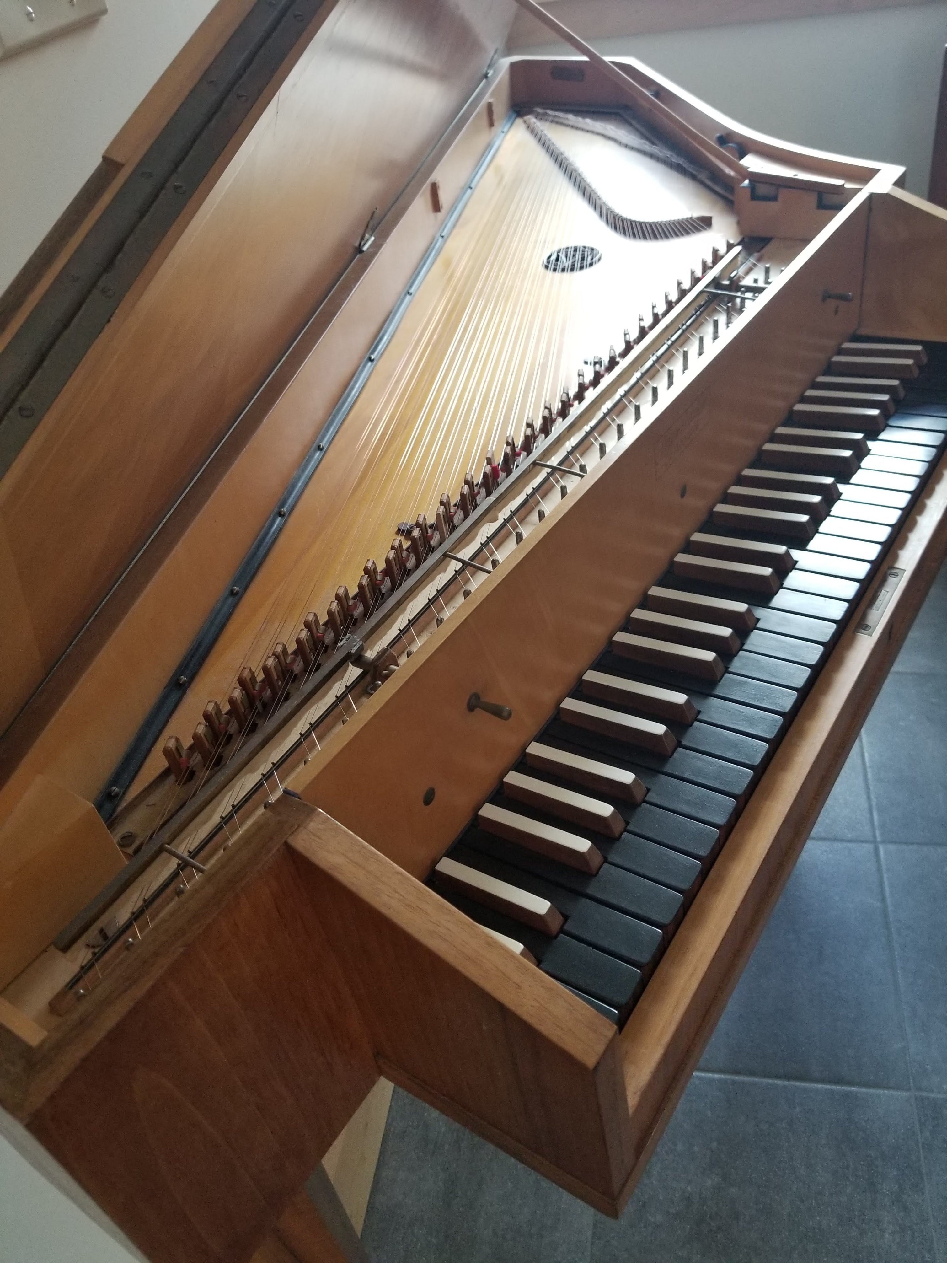 Spinet by Sperrhake ~ Sold ~ – Harpsichord Clearing House